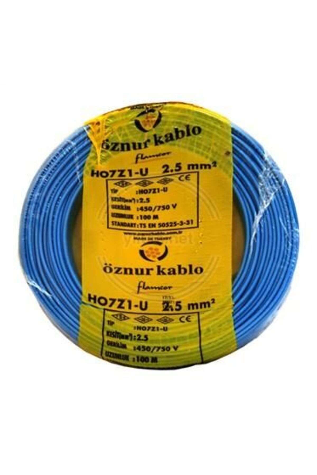 Genel Markalar Nhxmh Yanmaz Kablo 2.5 Luk Mavi -hes (100 METRE) Fiyatı, Yorumları - Trendyol