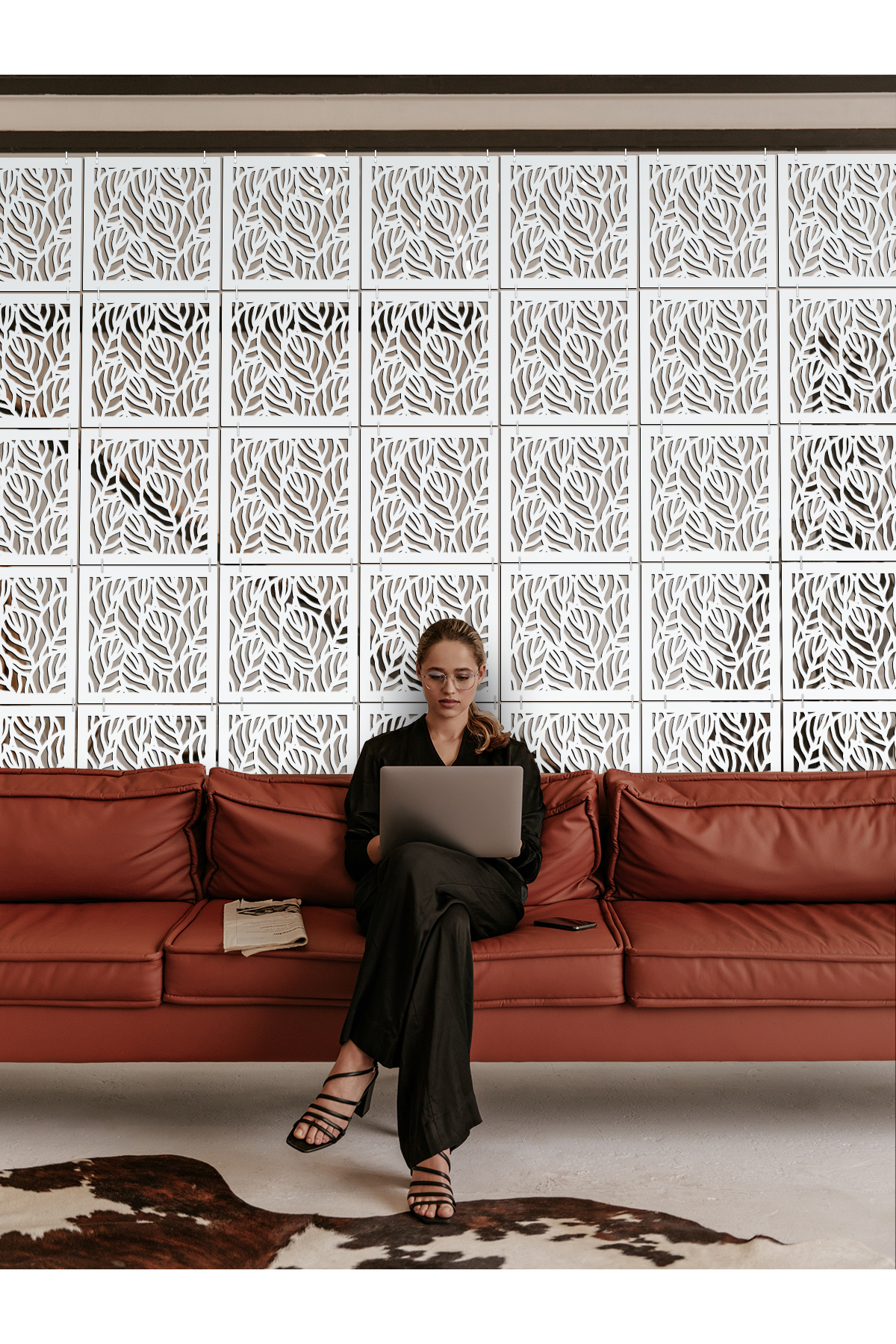 standarts Makta ® Lazer Kesim Sarkıt Paravan, Ahşap Seperatör, Oda ...