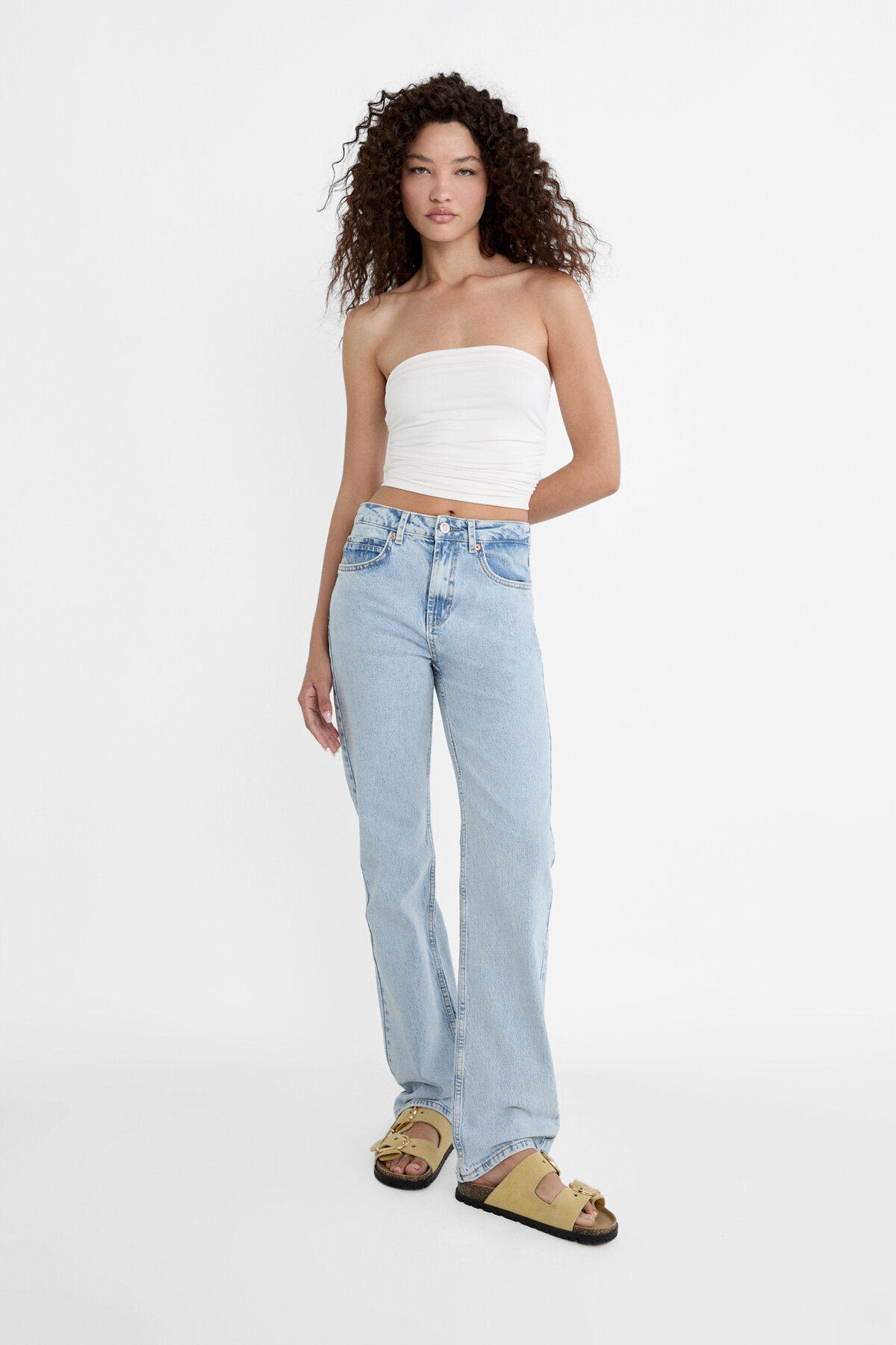 Stradivarius D98 straight fit vintage jean Fiyatı, Yorumları - Trendyol