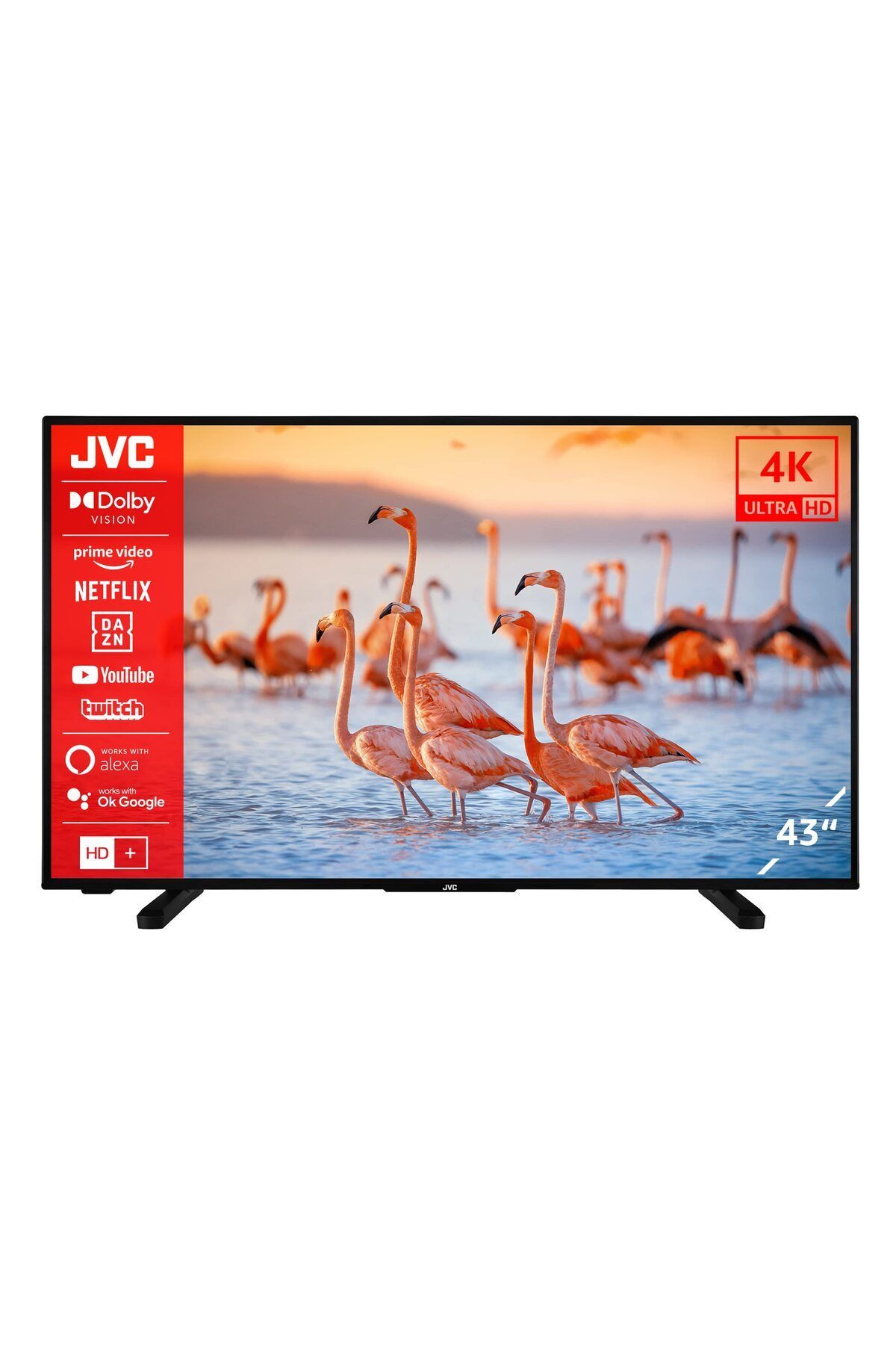 Jvc 43" / 109 Ekran Uydu Alıcılı 4K Ultra HD Smart DLED TV - Fiyatı, Yorumları
