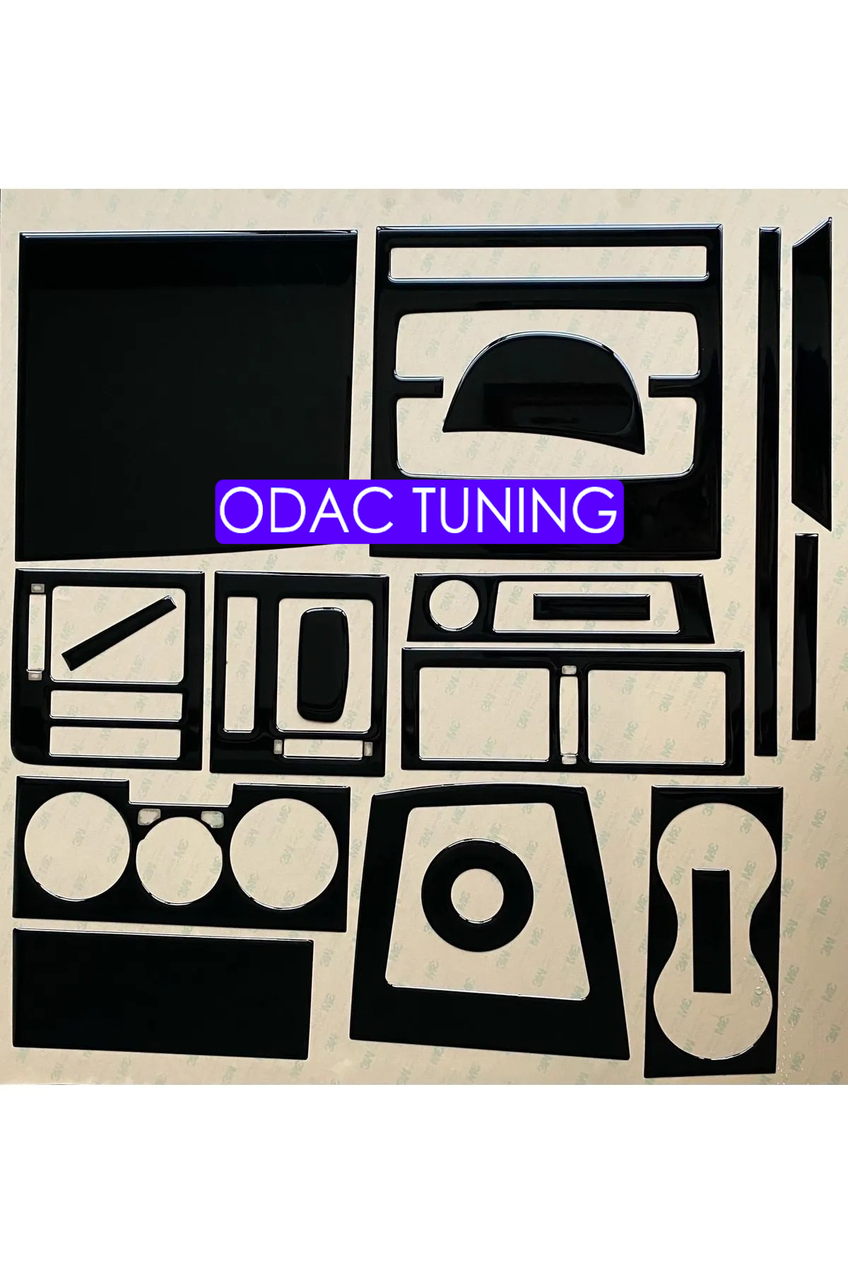 ODAC TUNING Fiat Albea, Palio Maun Kaplama Piano Black Renk - Fiyatı ...