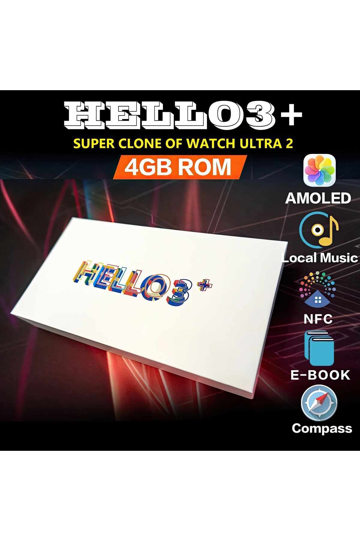 TMAX HELLO WATCH 3+ PLUS WATCH 9 ULTRA 2 (SON SERİ YENİ ÜRETİM 3 ...