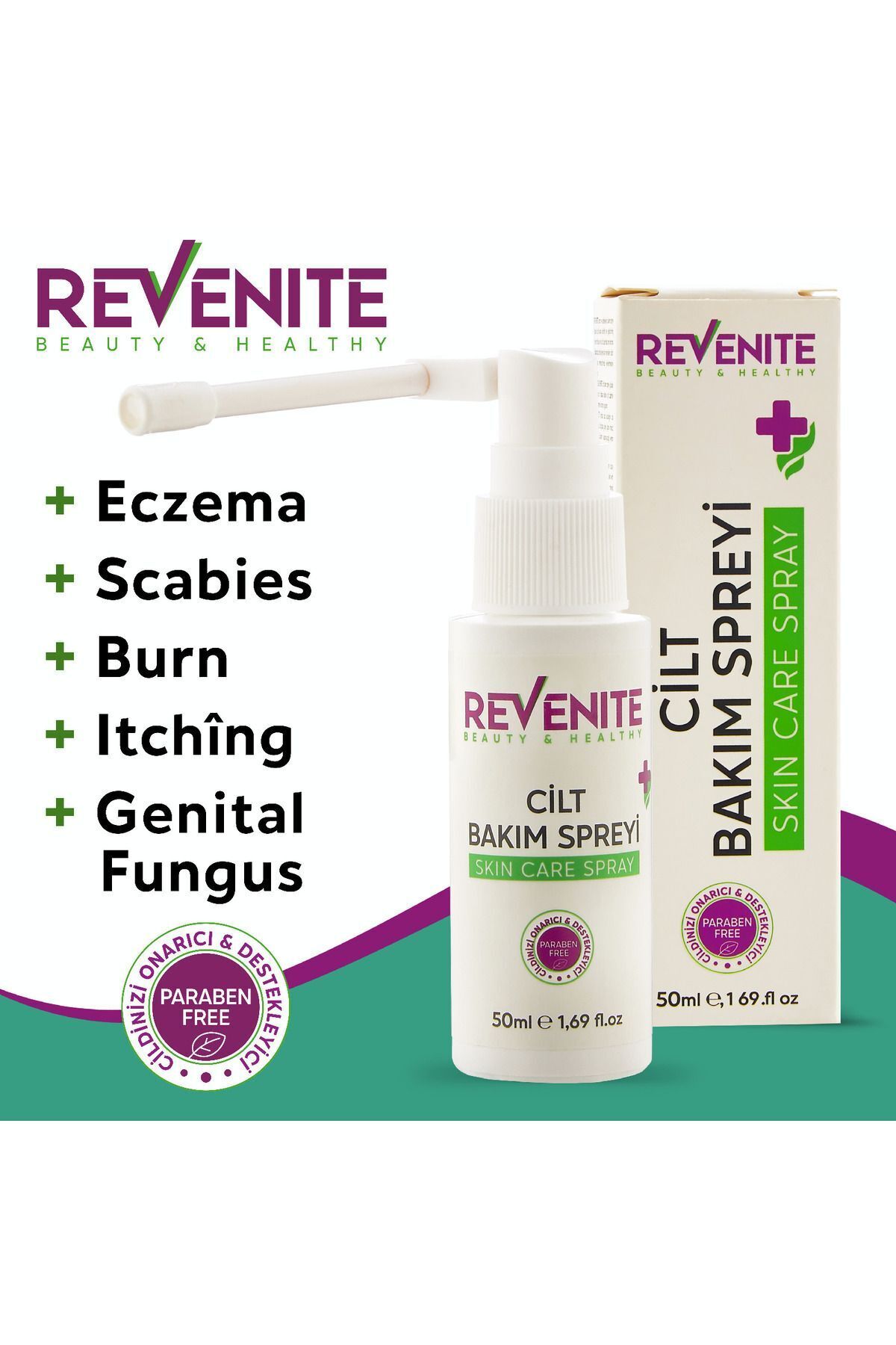 revenite Cilt Bakım Spreyi (Uyuz, Kaşıntı, Yanık) Fiyatı, Yorumları ...