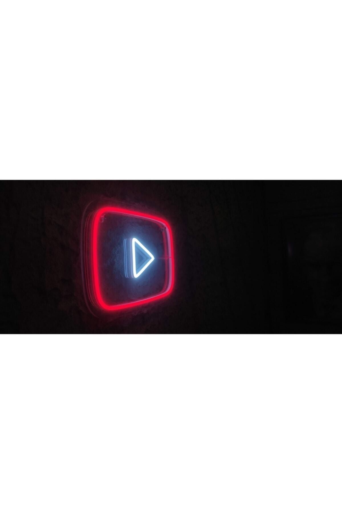 vinyuup Youtube Logo Neon Led Aydınlatma 30 x 20 cm - Fiyatı, Yorumları