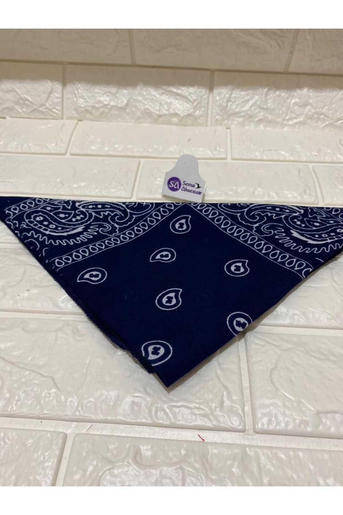 sema aksesuar %100 Pamuk Unisex Etnik Desenli Bandana Fular - Fiyatı ...