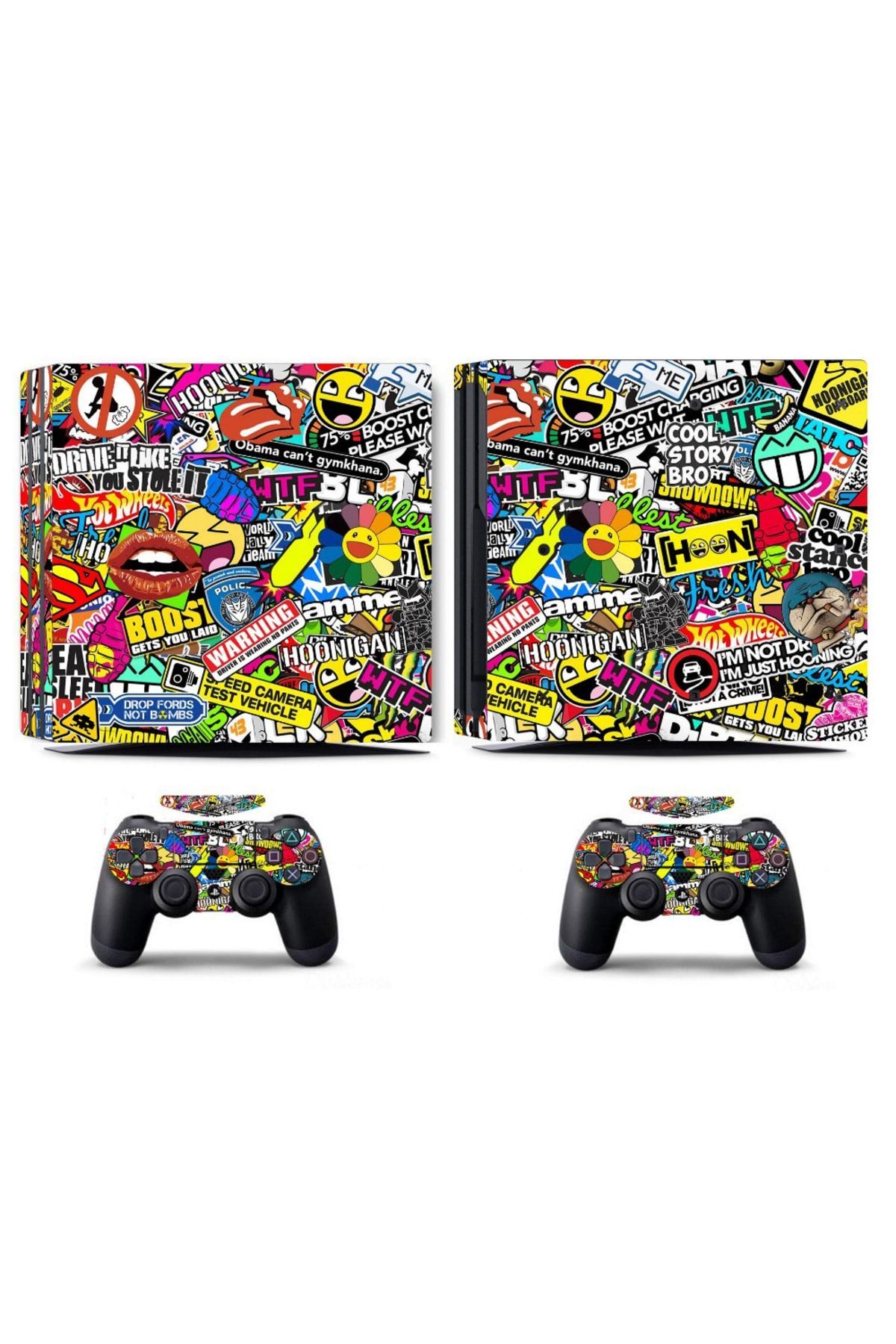 Kt Grup Sticker Bomb Playstation 4 Pro Full Sticker Kaplama - Fiyatı ...
