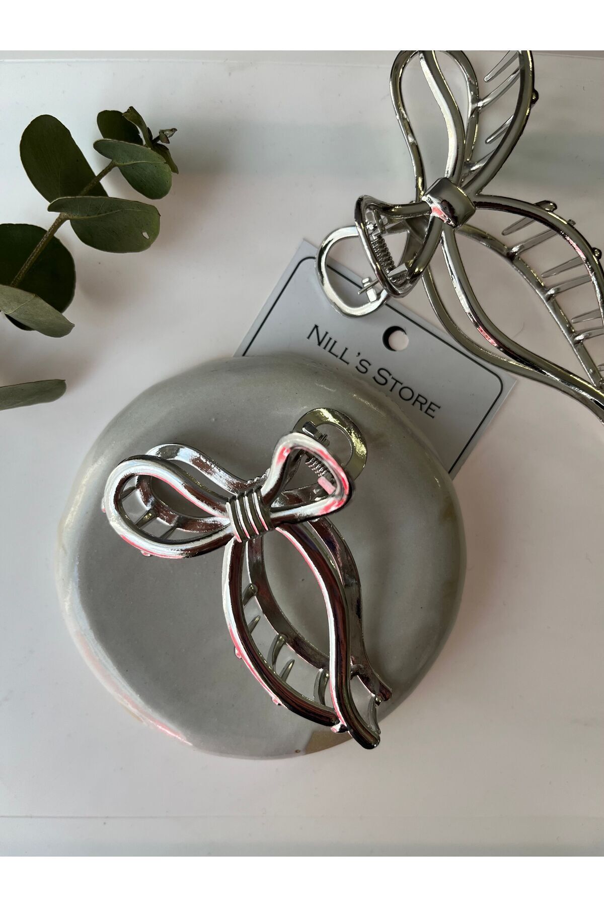 NİLLS STORE Ithal Pinterest Silver Yarım Toplama Boy Metal Toka Fiyatı ...