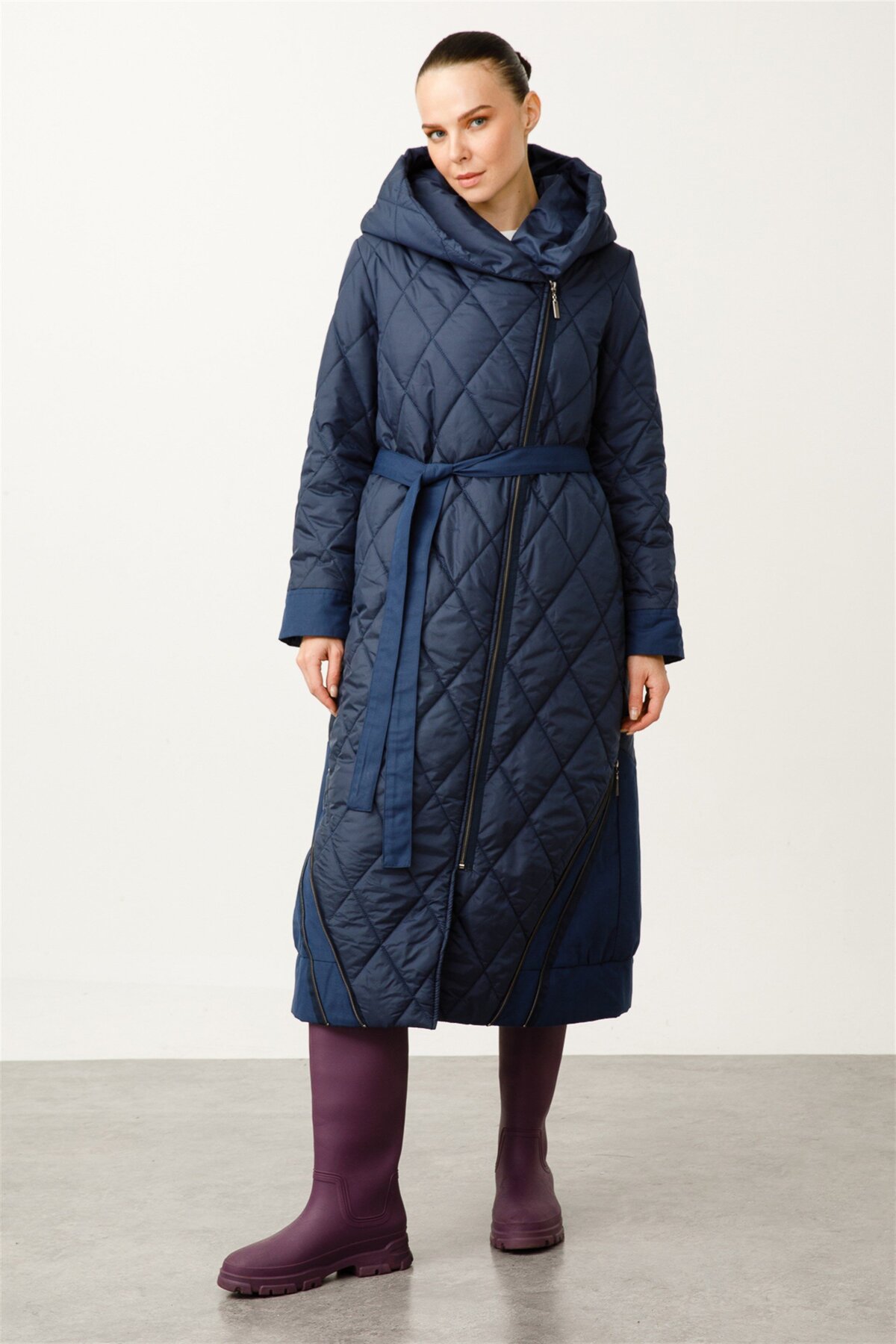 Micca Fermuar Ve Helene Garnili Kapitone Modern Manto-laci Fiyatı ...