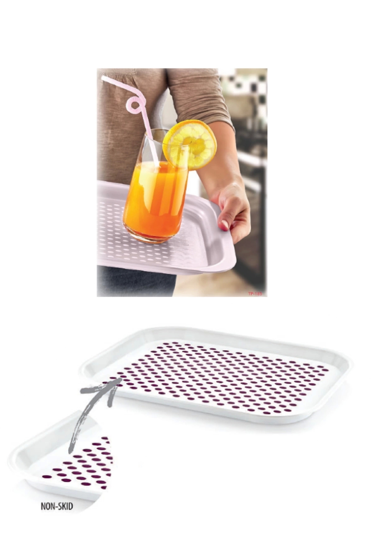 procreative SarFMaLL Kaydırmaz Tepsi 46x36 Cm Fiyatı, Yorumları - Trendyol