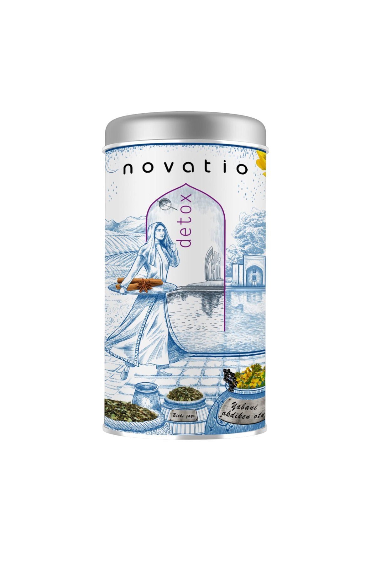 Novatio Detox Çay – 75 Gr. Toksinlerden Arınmaya Ve Diyete Destek Bitki ...