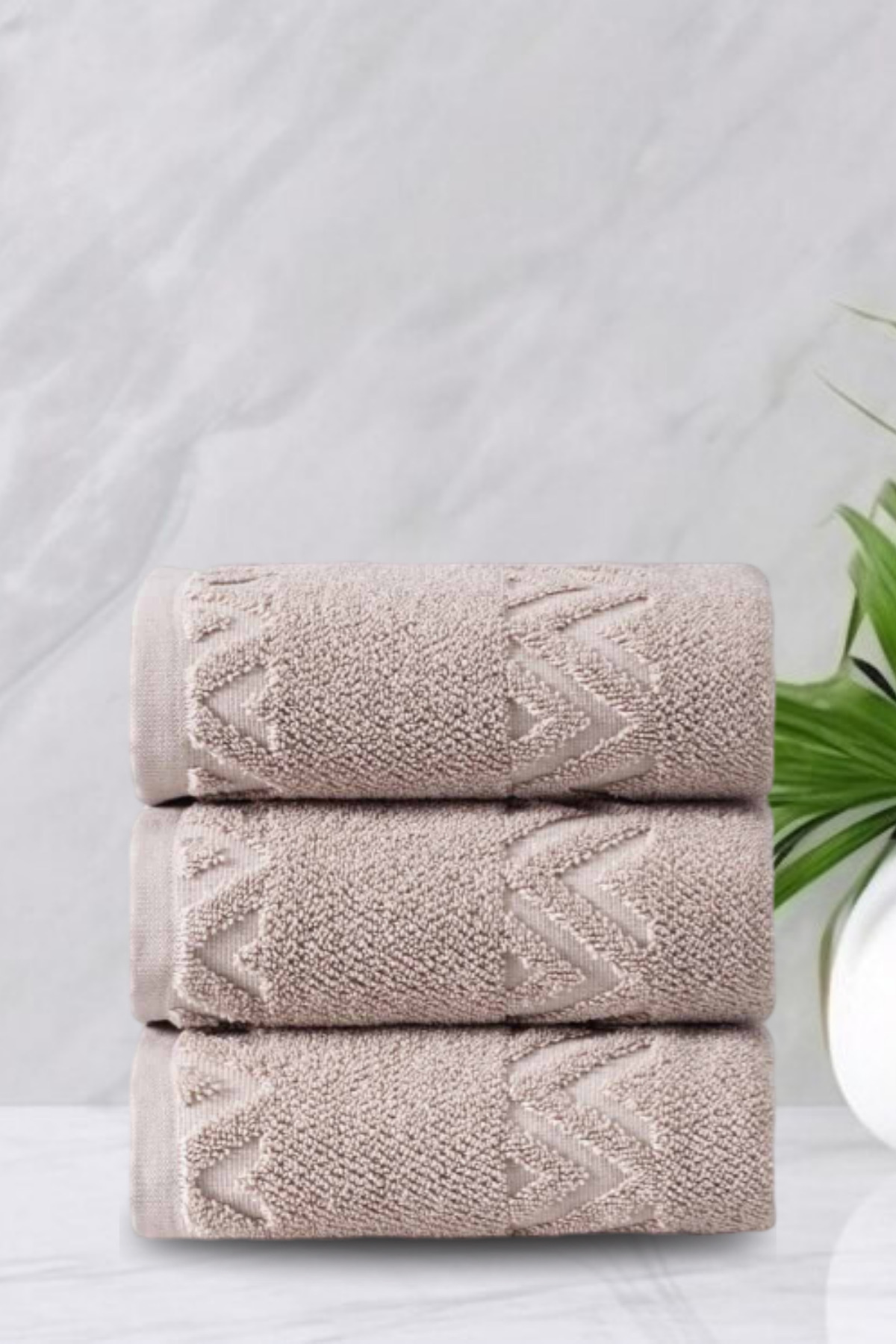 Efabrika Lola %100 Pamuklu 3 lü 40x75 El Yüz Havlu Seti - Sütlü Kahve Fiyatı, Yorumları - Trendyol