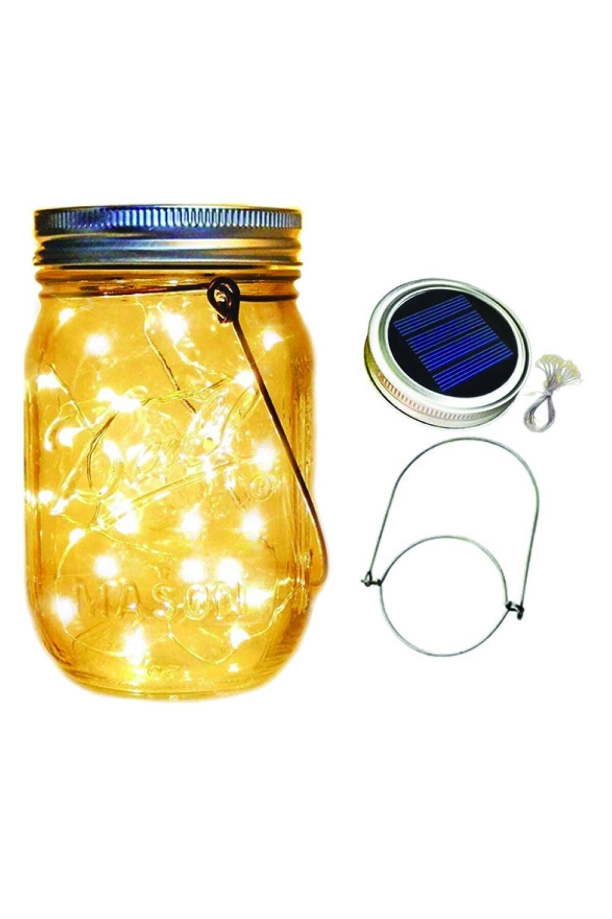 yeksa aydınlatma 3W Solar Peri Ledli Dekoratif Kavanoz FL-3236 - Fiyatı ...