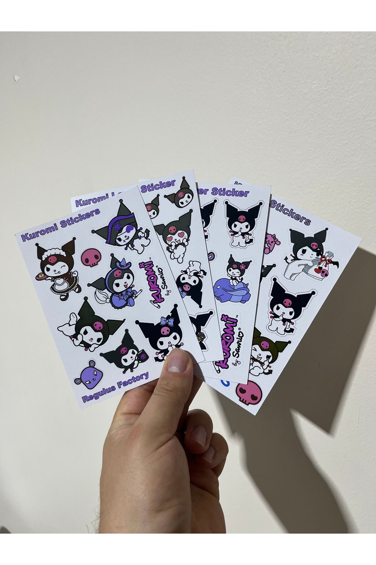 Cuppy Box Kuromi Lover Stickerlar 4 Sayfa 44 Parça - Fiyatı, Yorumları