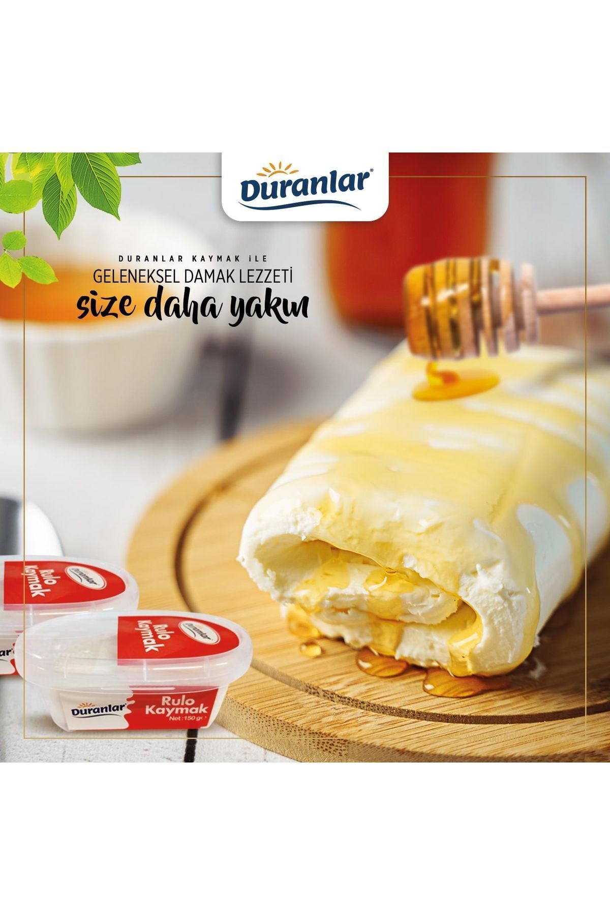 Duranlar 150 gram Rulo Kaymak - Fiyatı, Yorumları