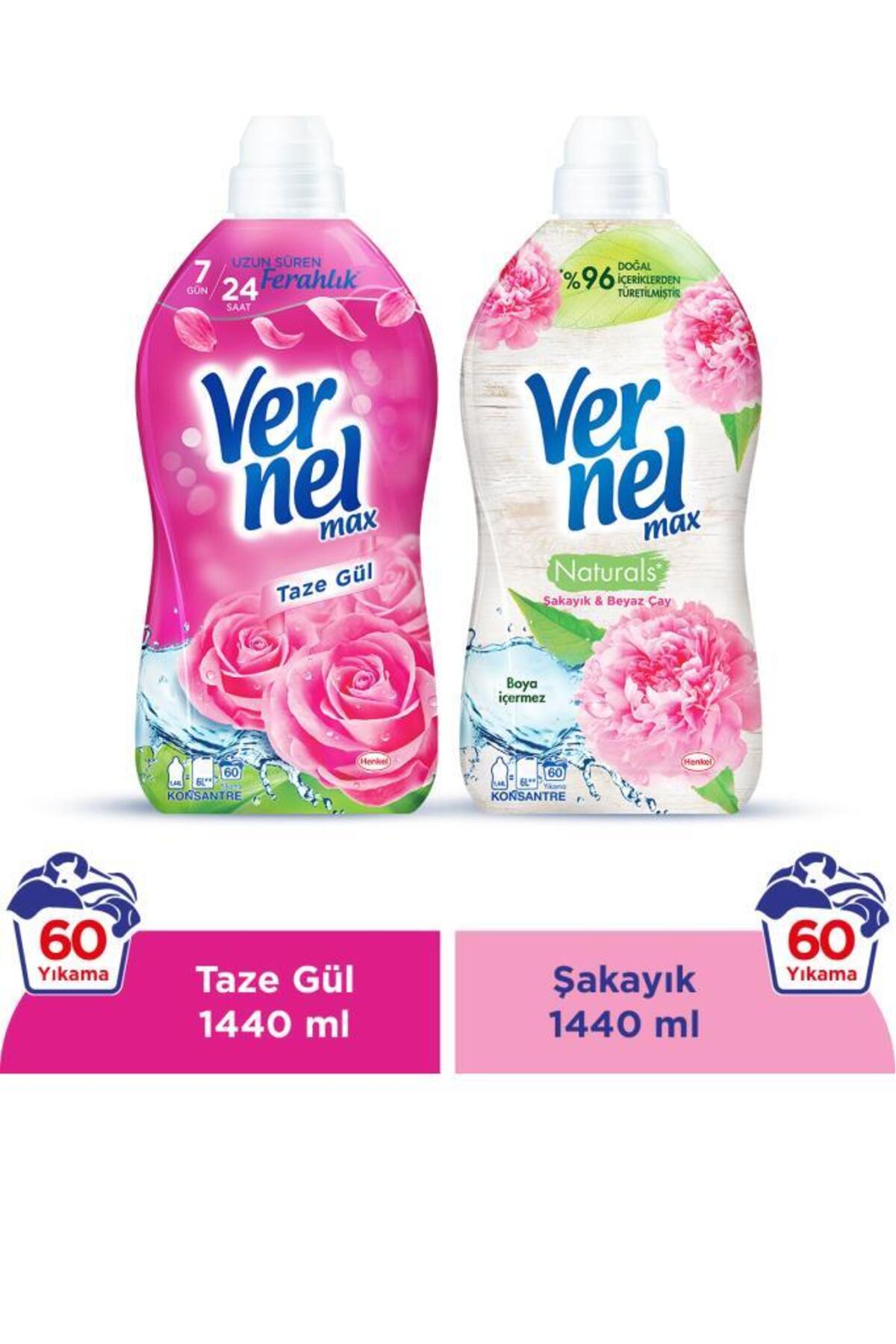 Vernel Max 1,44lt Taze Gül Şakayık 2'li Set Fiyatı, Yorumları - Trendyol