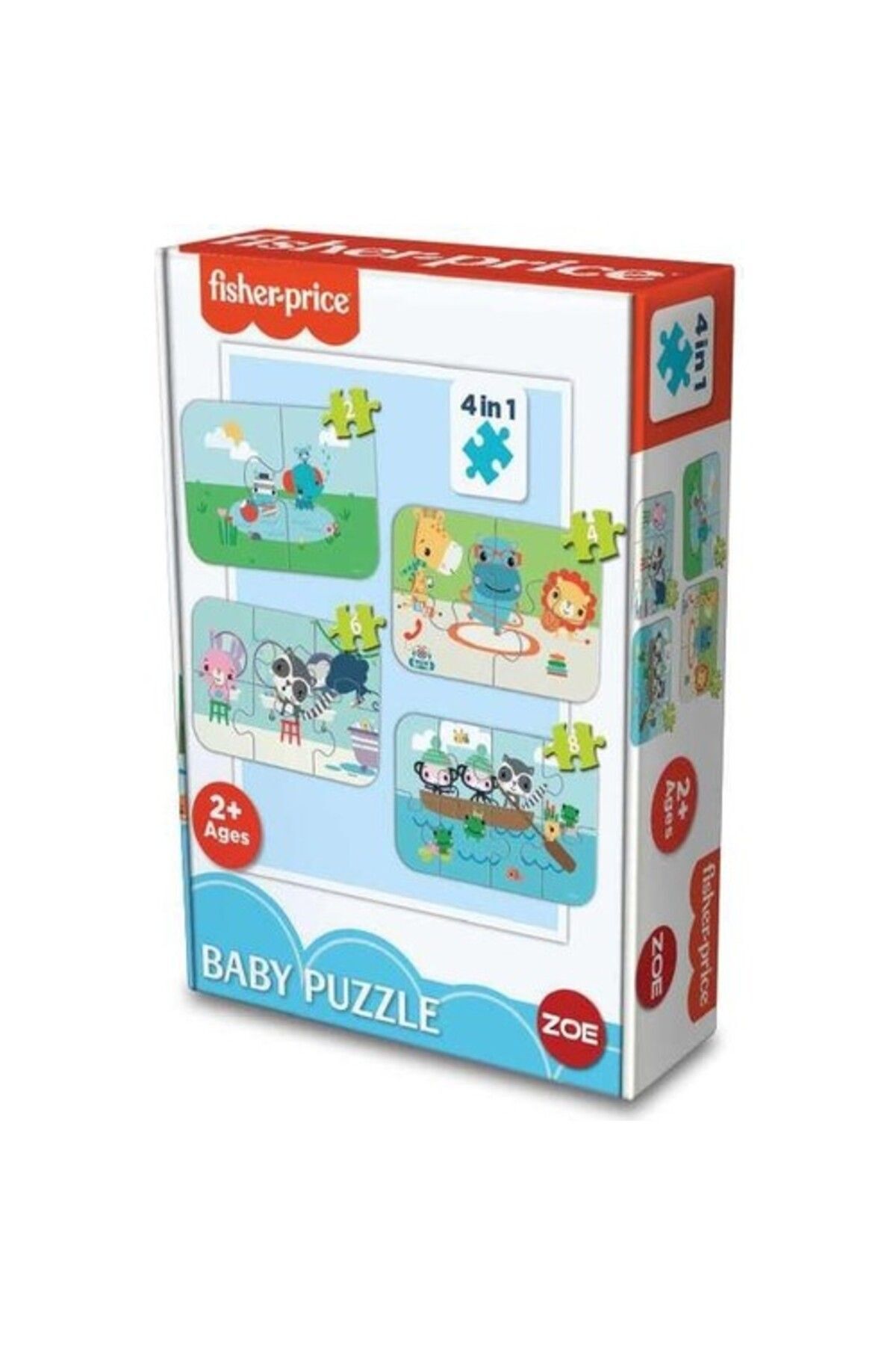 Fisher Price Fisher Price Baby Puzzle 4in1 Trendyol