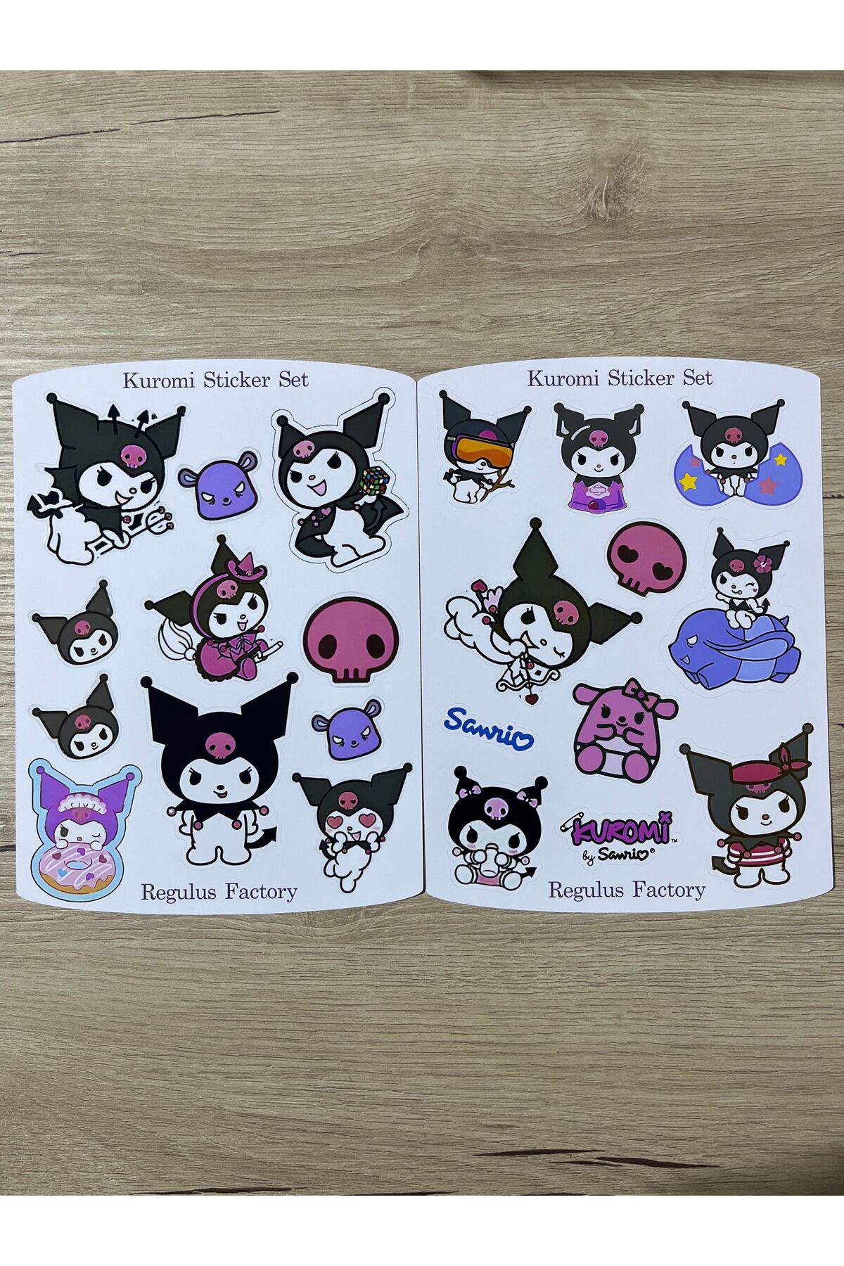 Cuppy Box Kuromi Sticker 2 Sayfa 22 Parça - Fiyatı, Yorumları