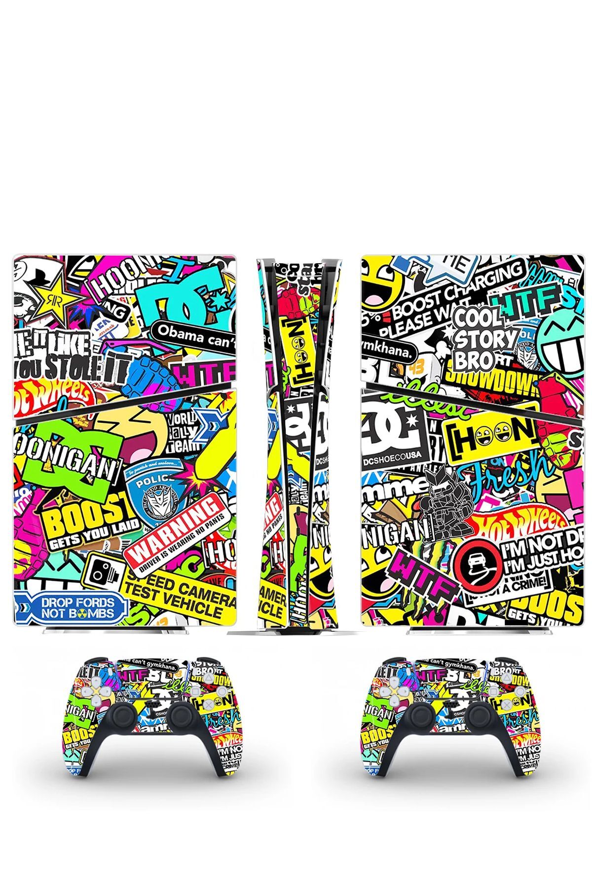 Kt Grup Sticker Bomb Playstation 5 Slim Disk Versiyon Sticker Kaplama Seti Fiyatı, Yorumları ...