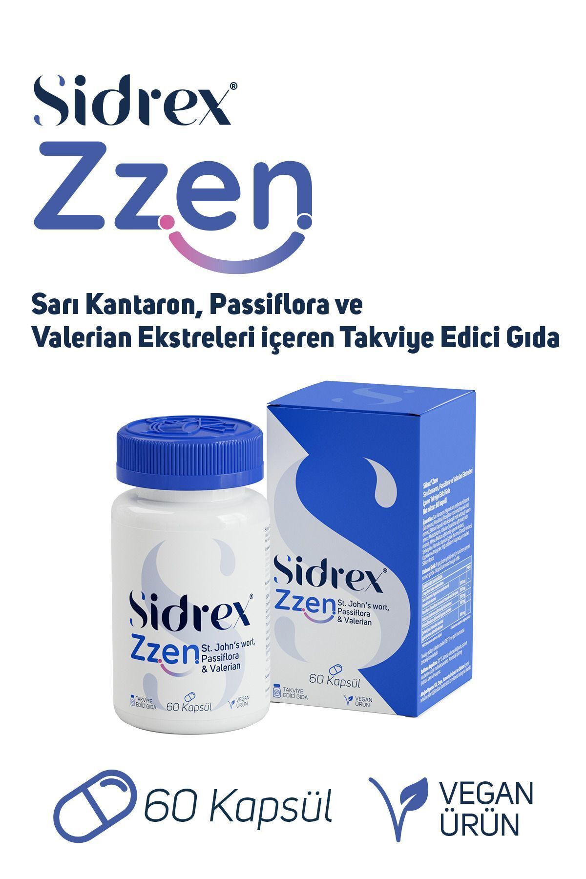 SIDREX Zzen Passiflora, Valerian Ve Sarı Kantaron Ekstreleri Içeren ...