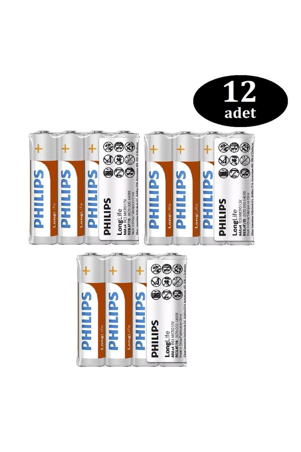 Philips Longlife Aa R6 1.5v 12'li Kalem Pil Fiyatı, Yorumları - Trendyol