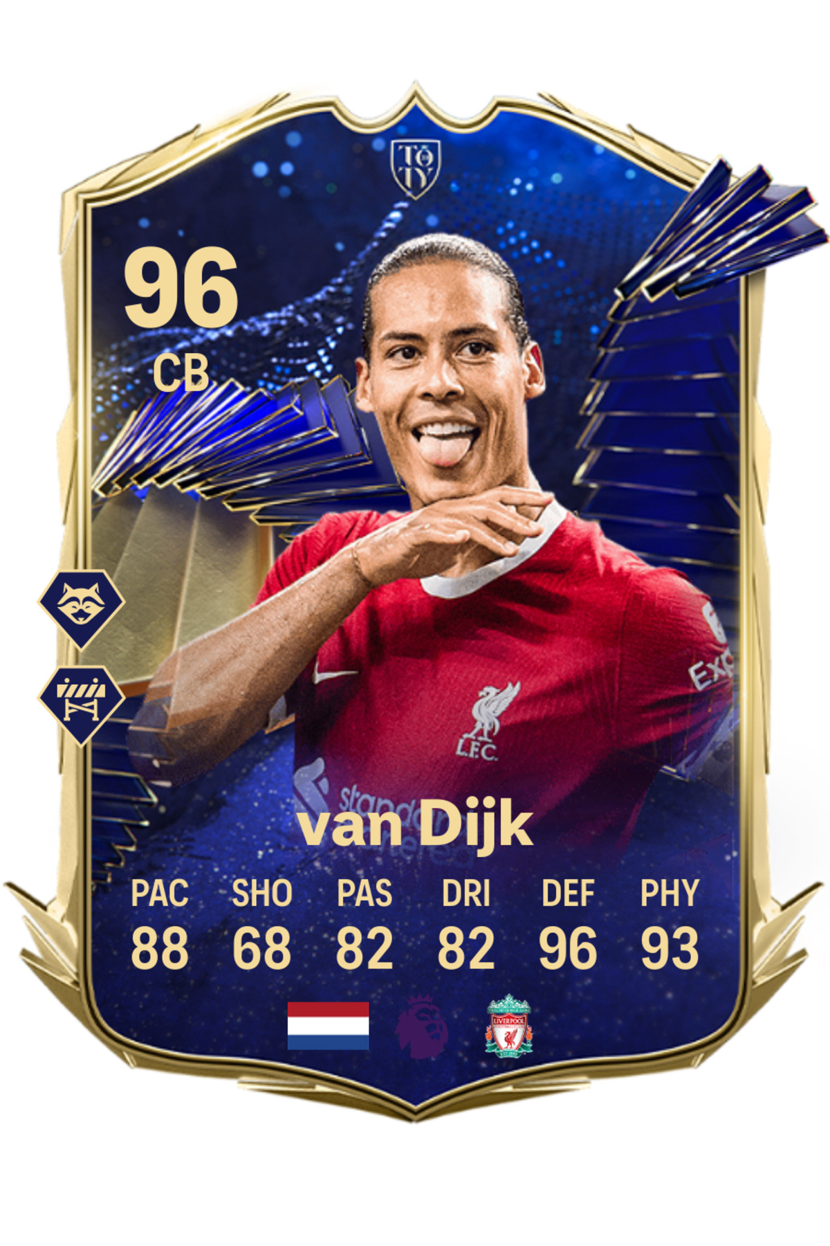 BERKANTTP Virgil Van Dijk - FC 24 TOTY Fut Card- Trendyol