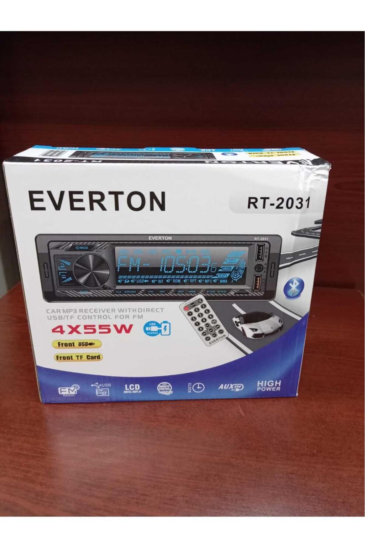 BLOMSTER Everton Rt-2031 Çift Usb'li Usb-sd-fm-aux- Bluetooth Oto Teyp ...