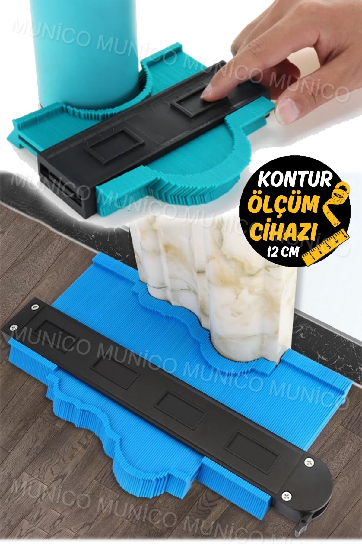 Munico Şekil Profil Kontür Ölçer Kalıp Çıkarma Aparatı 12 Cm Kopyalama ...