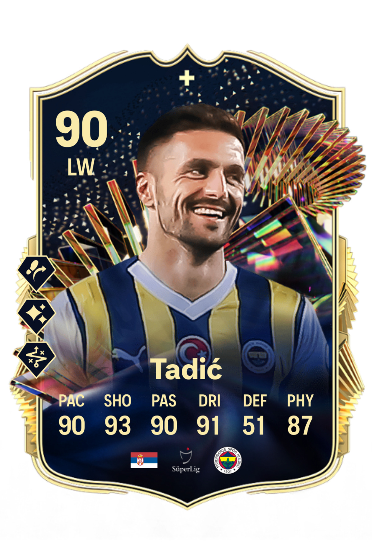 BERKANTTP Tadic FC 24 TOTS Fut Card Fiyatı, Yorumları - Trendyol