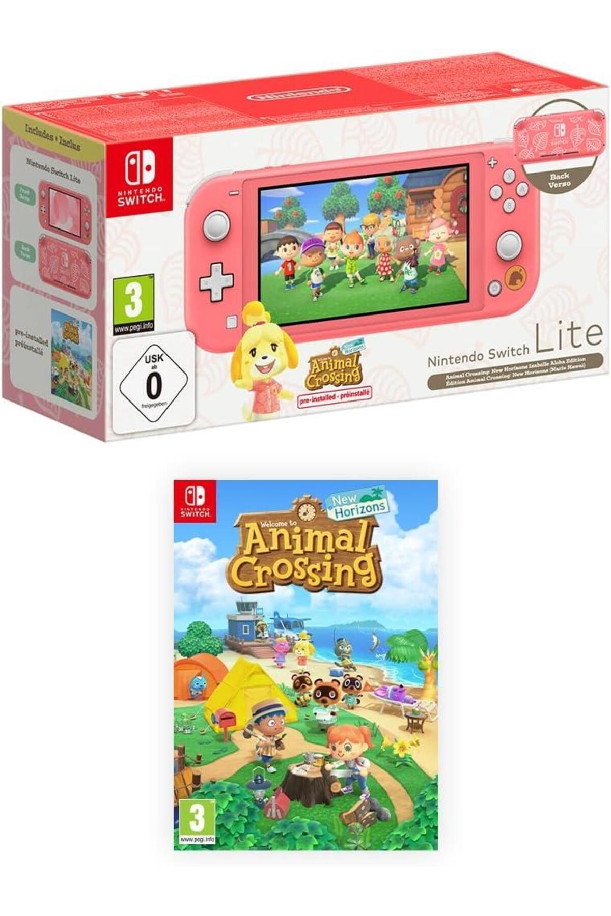 Nintendo SWITCH LITE KONSOL PEMBE ISABELLES ALOHA EDITION - Fiyatı ...