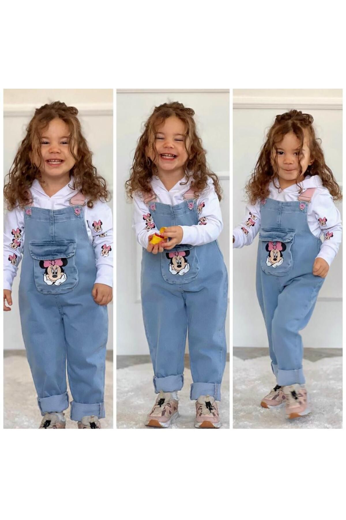 Phers Kız Çocuk Rahat 2 Parça Tulum Ve Kapşonlu Pamuklu Sweet Fiyatı ...