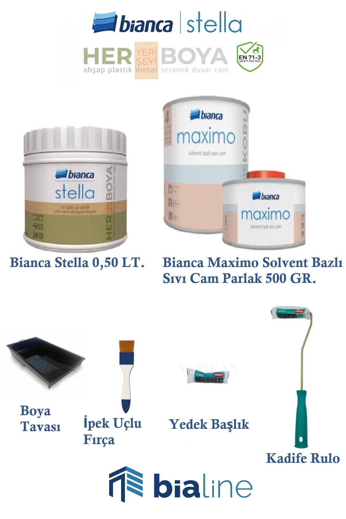 Bianca Stella Mutfak Tezgahı Boyama Seti Fiyatı, Yorumları - Trendyol