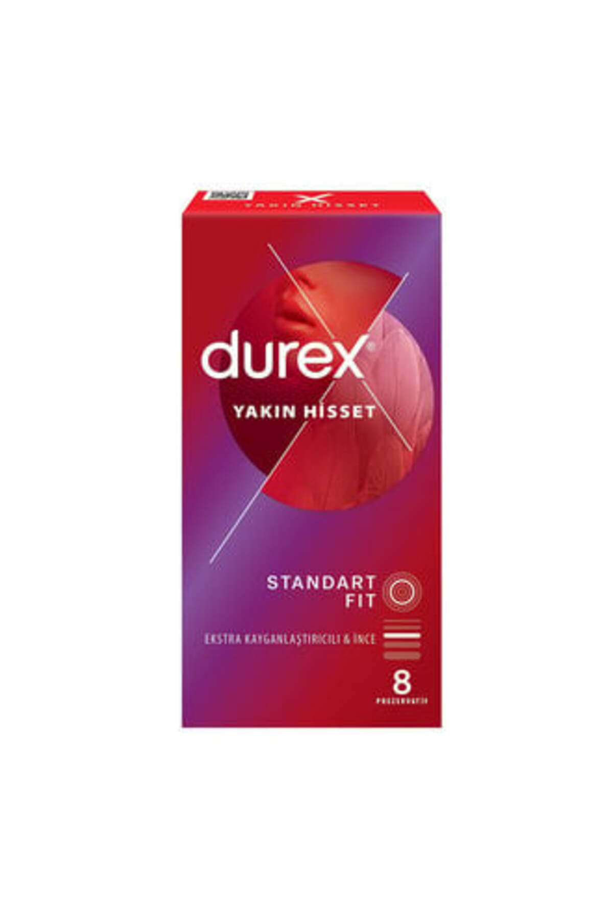 Baby ( KİL MASKESİ HEDİYE ) Durex Yakın Hisset Prezervatif 8'li ( 1 ...