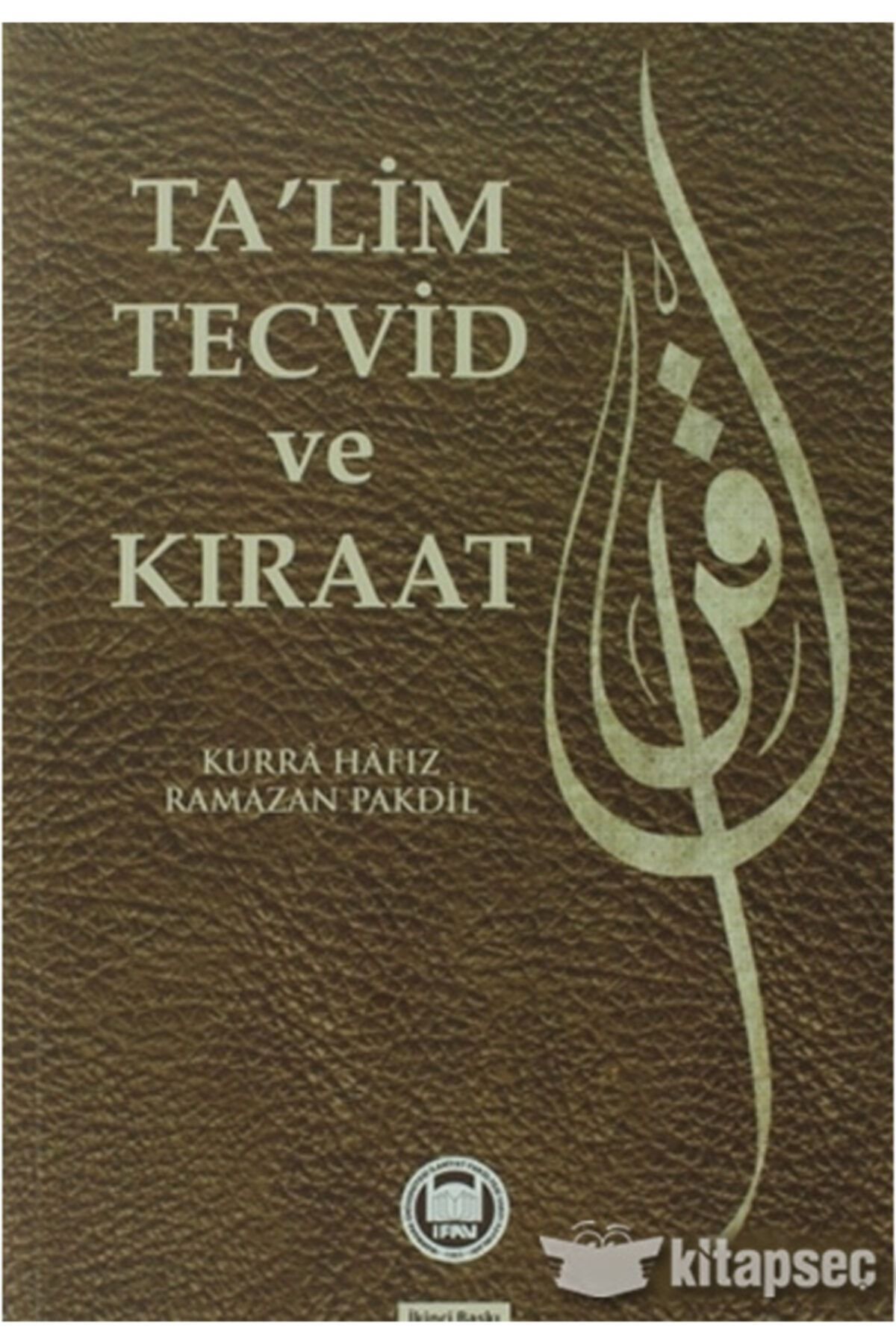 Genel Markalar Ta'lim Tecvid Ve Kıraat - Ramazan Pakdil (Talim Tecvit ...