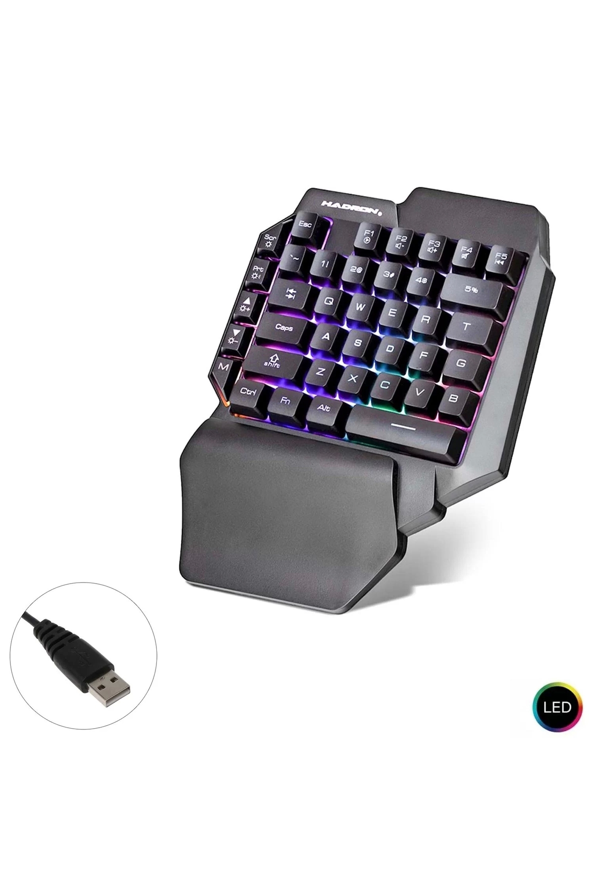 sorbi Hadron G504 Usb Kablolu Tek El Oyuncu Q Klavye Siyah Fiyatı, Yorumları - Trendyol