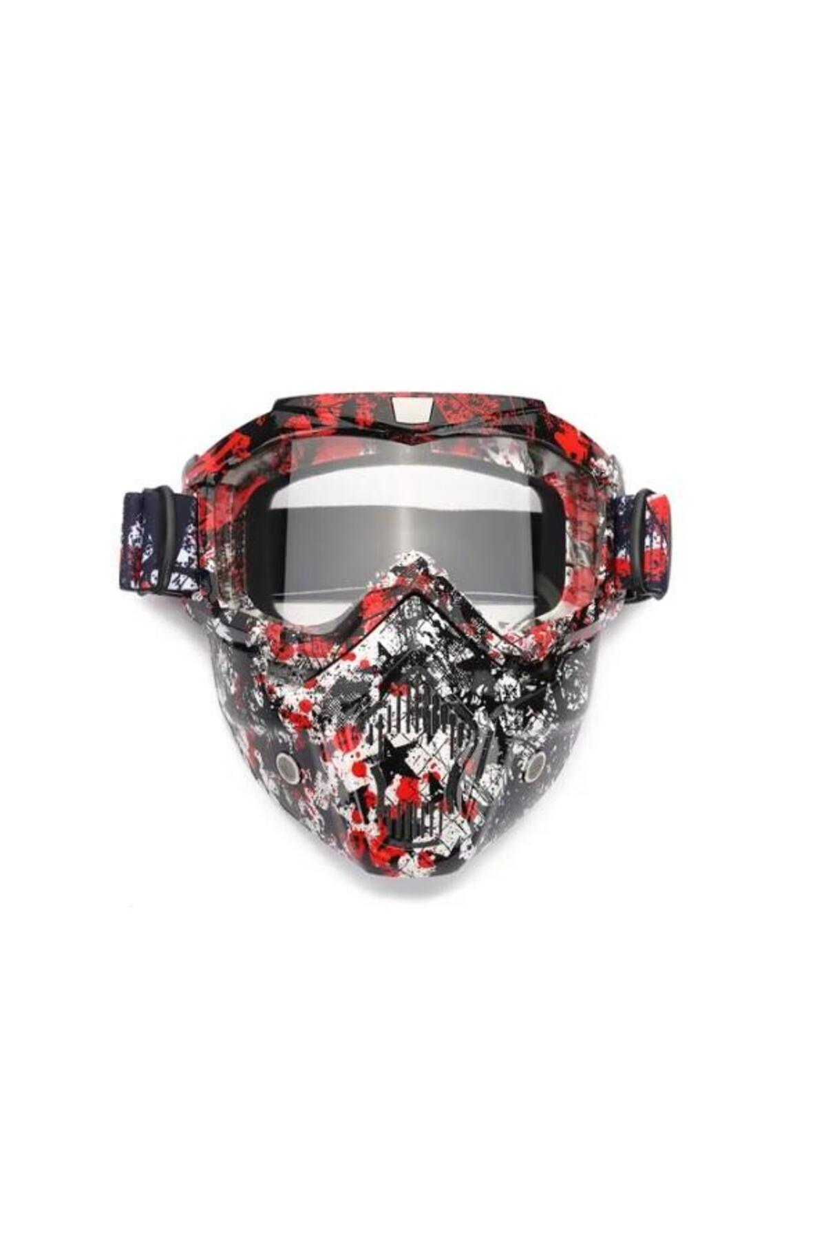 Forte Gt Tex 710 Jet Maske Bisiklet Motosiklet Kayak Çok Amaçlı Maske ...