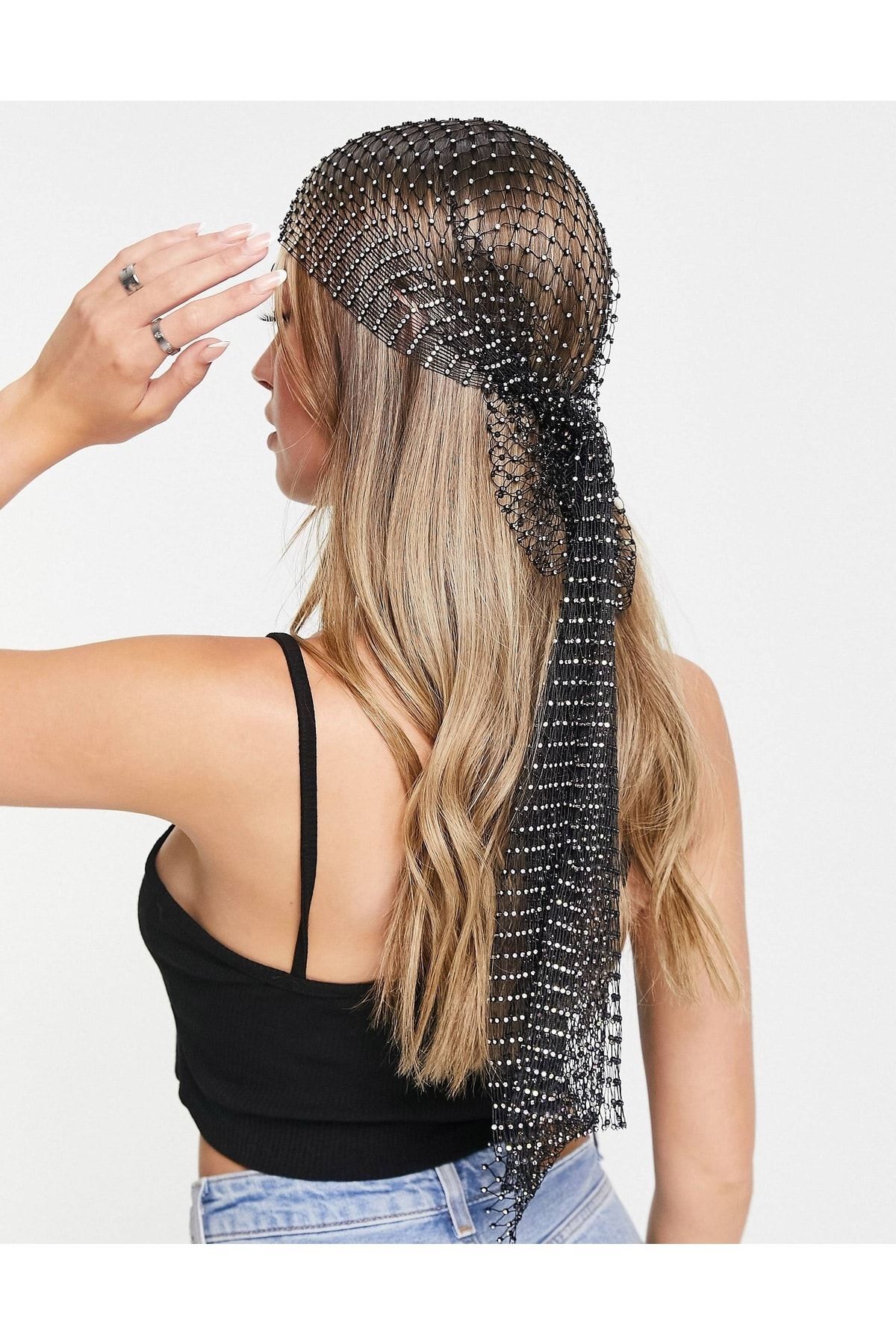 WAHSHE Queen's File Taşlı Uzun Bandana - Fiyatı, Yorumları
