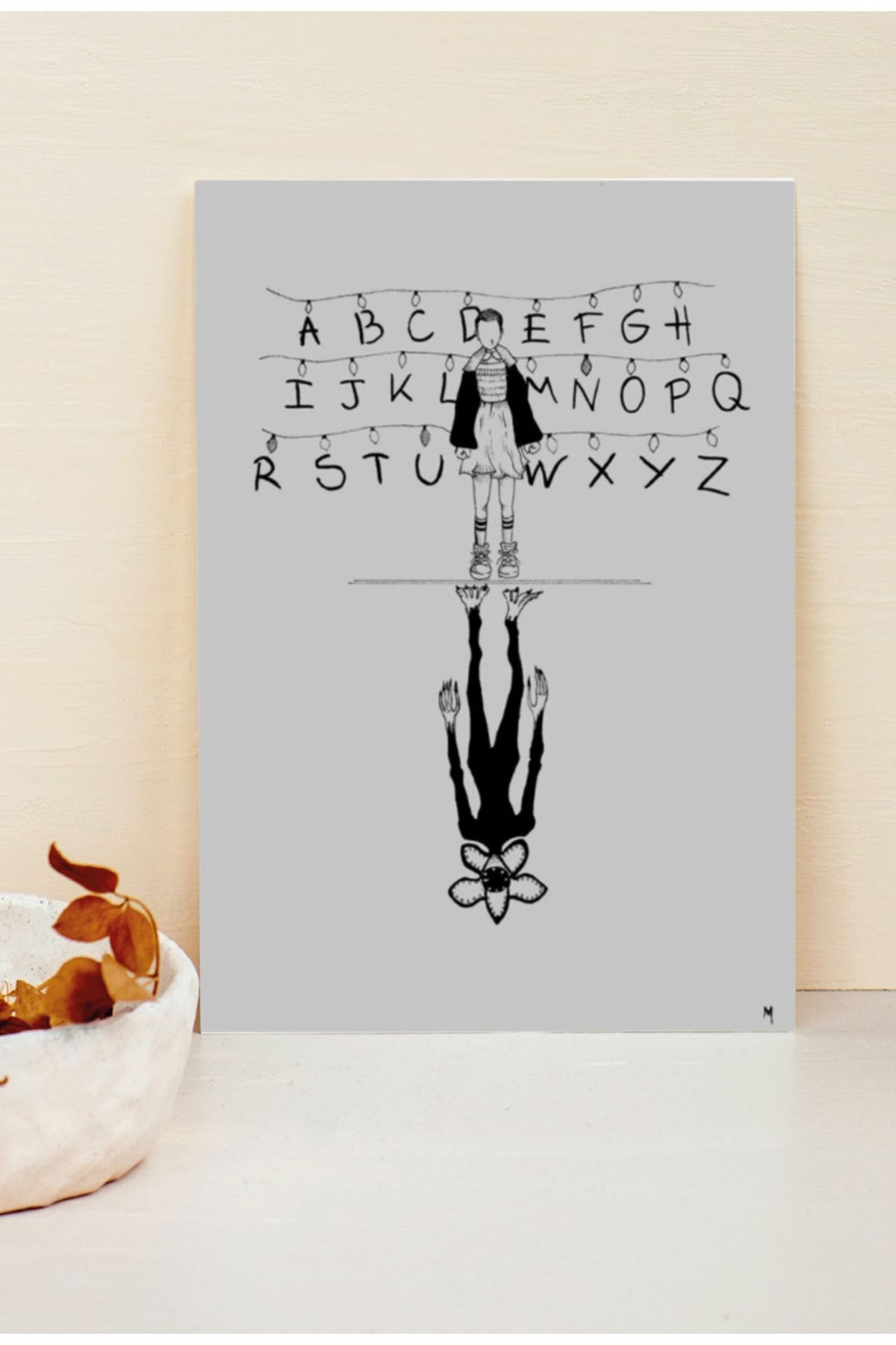 Luna Marissa Minimalist Stranger Things Poster - Unframed Tv Series ...