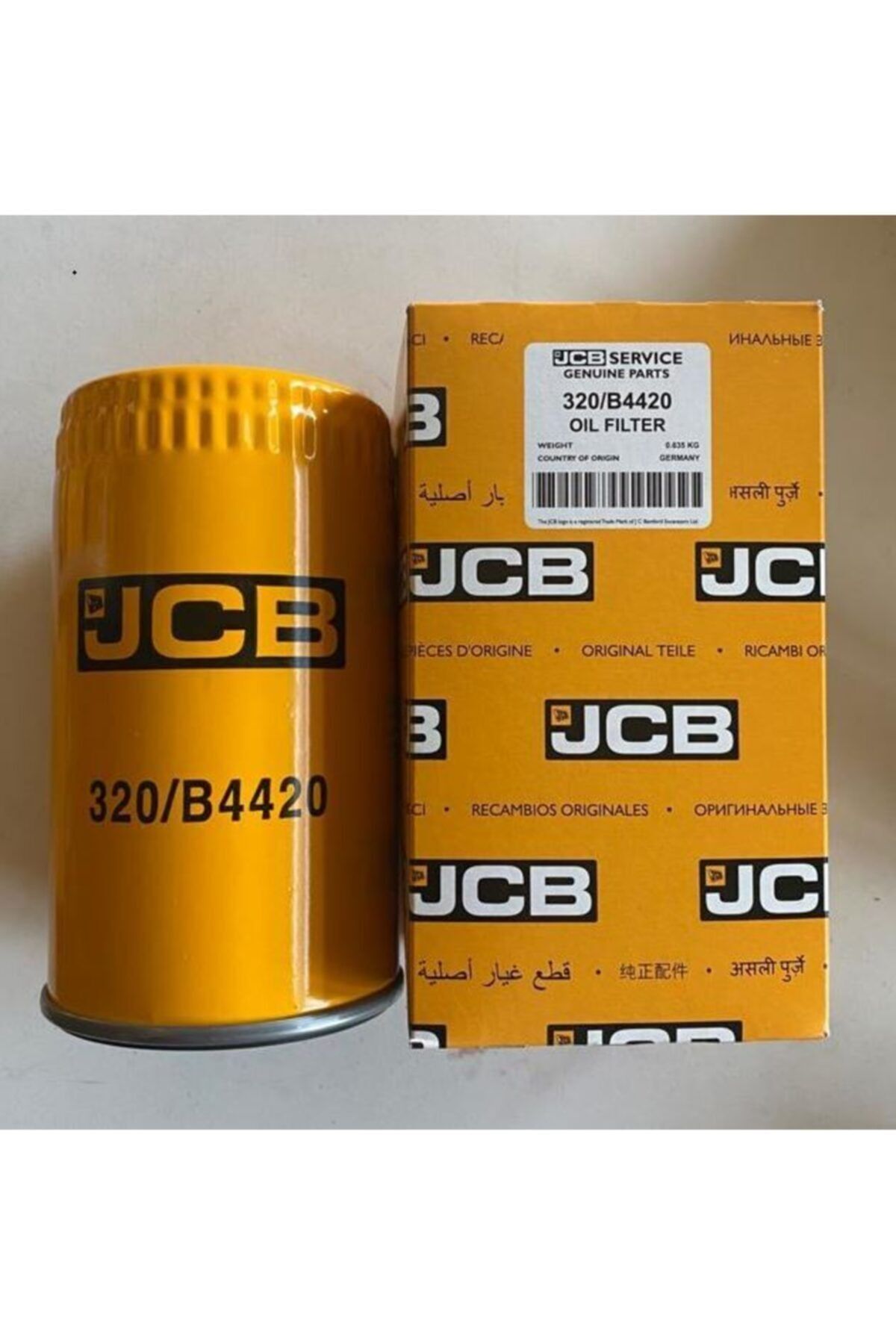 Jcb Bekoloder Motor Yağ Filtresi 320/b4420 - Fiyatı, Yorumları