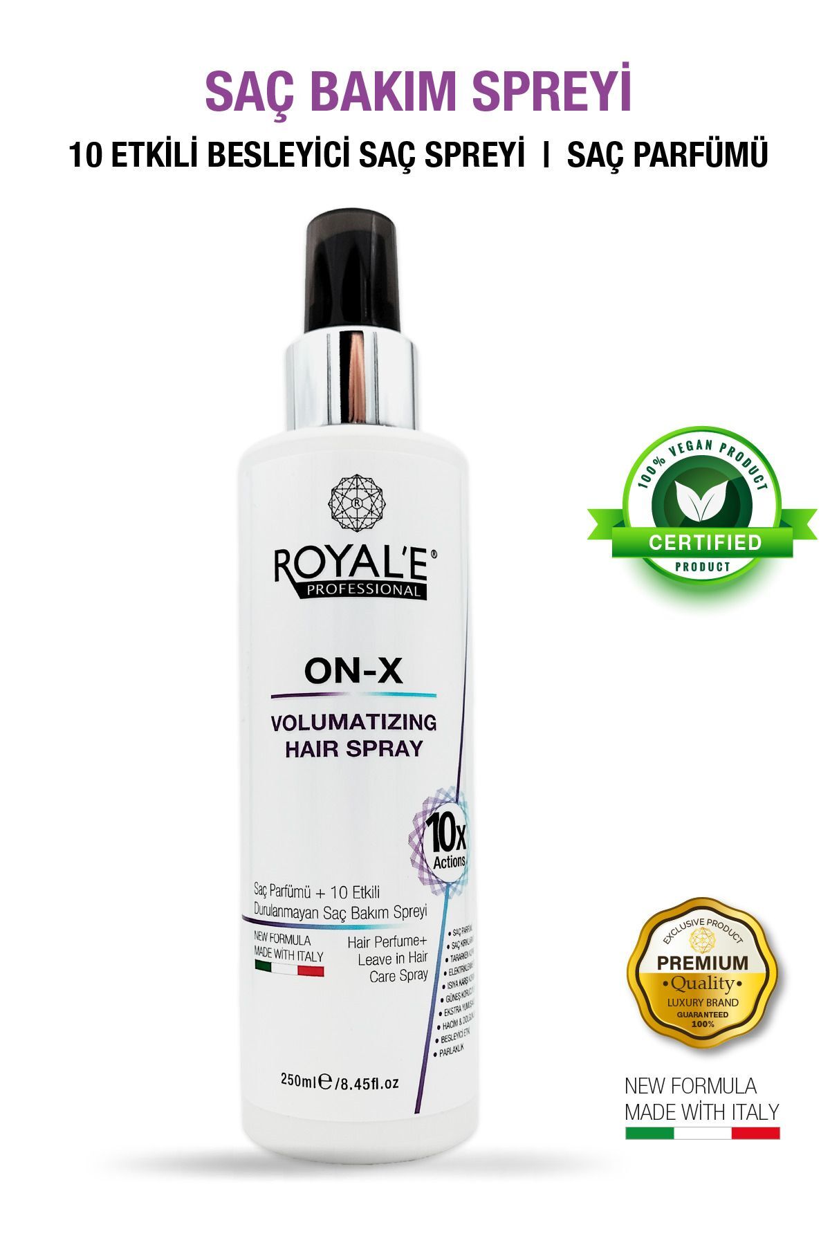 royale professional ON-X Saç Bakım Spreyi - Hair Care Spray 250ml ...