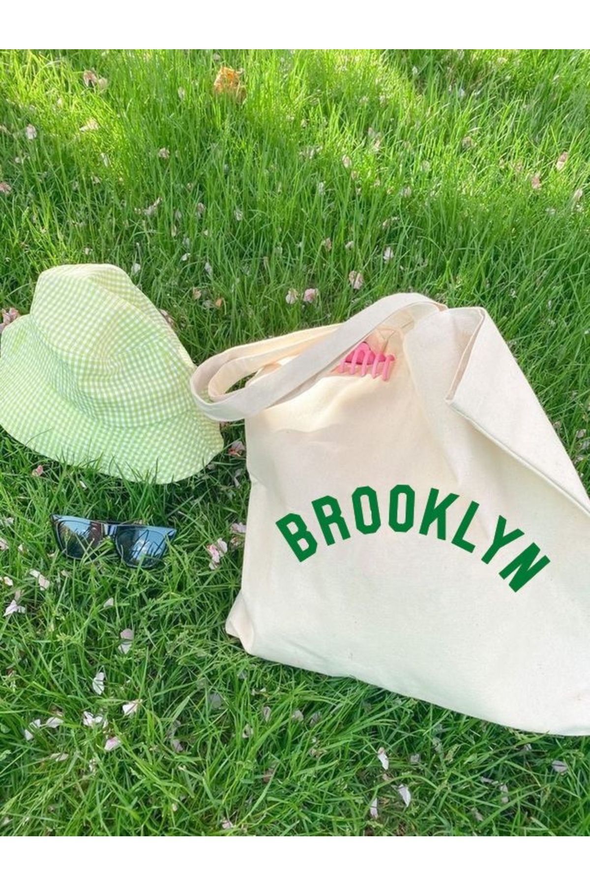 Dibara BROOKLYN baskılı ham bez çanta Fiyatı, Yorumları - Trendyol