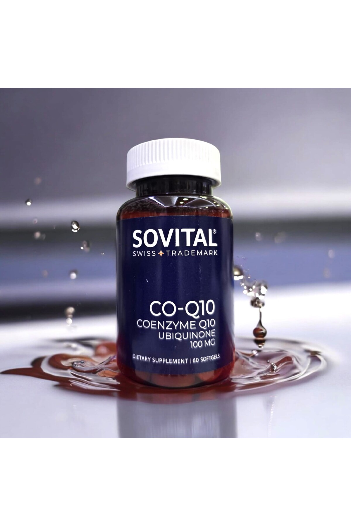 SOVITAL CO-Q10 Coenzyme Q10 Ubiquinone 100mg 60 SoftGels - Fiyatı ...
