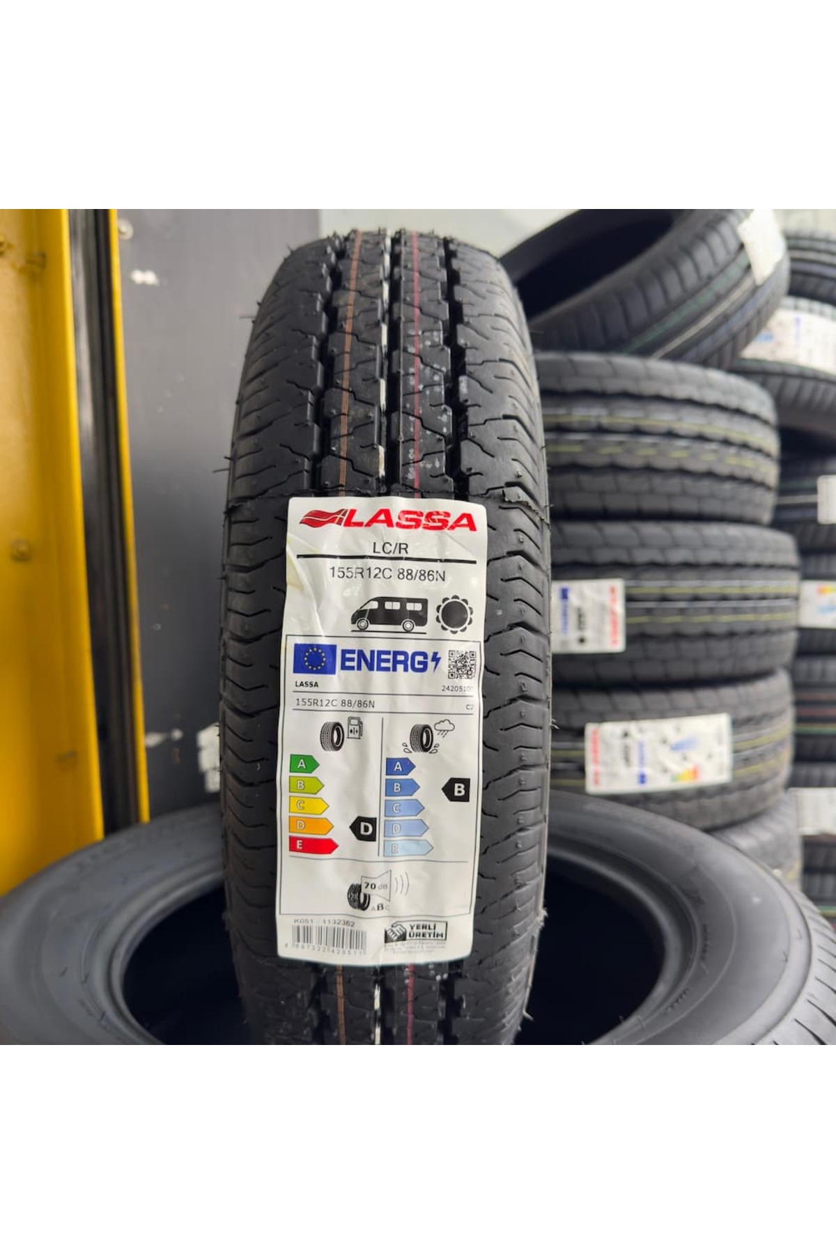 Lassa 155/ R12 88/86N 8PR Lassa LC/R Yazlık Lastik 2024 üretim Fiyatı ...
