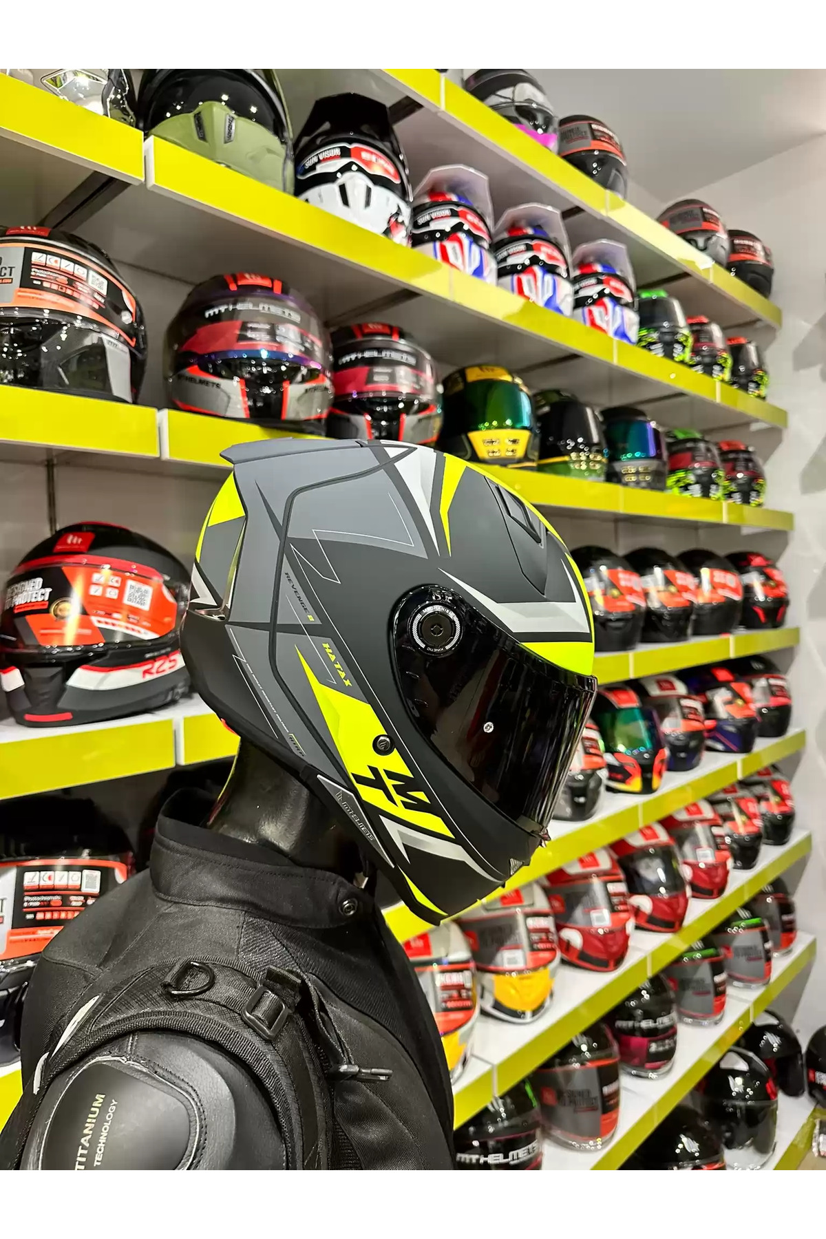 MT Kask Revenge 2 S Hatax C3 Mat Yeşil/Gri (Şeffaf Vizörlü) - Fiyatı ...