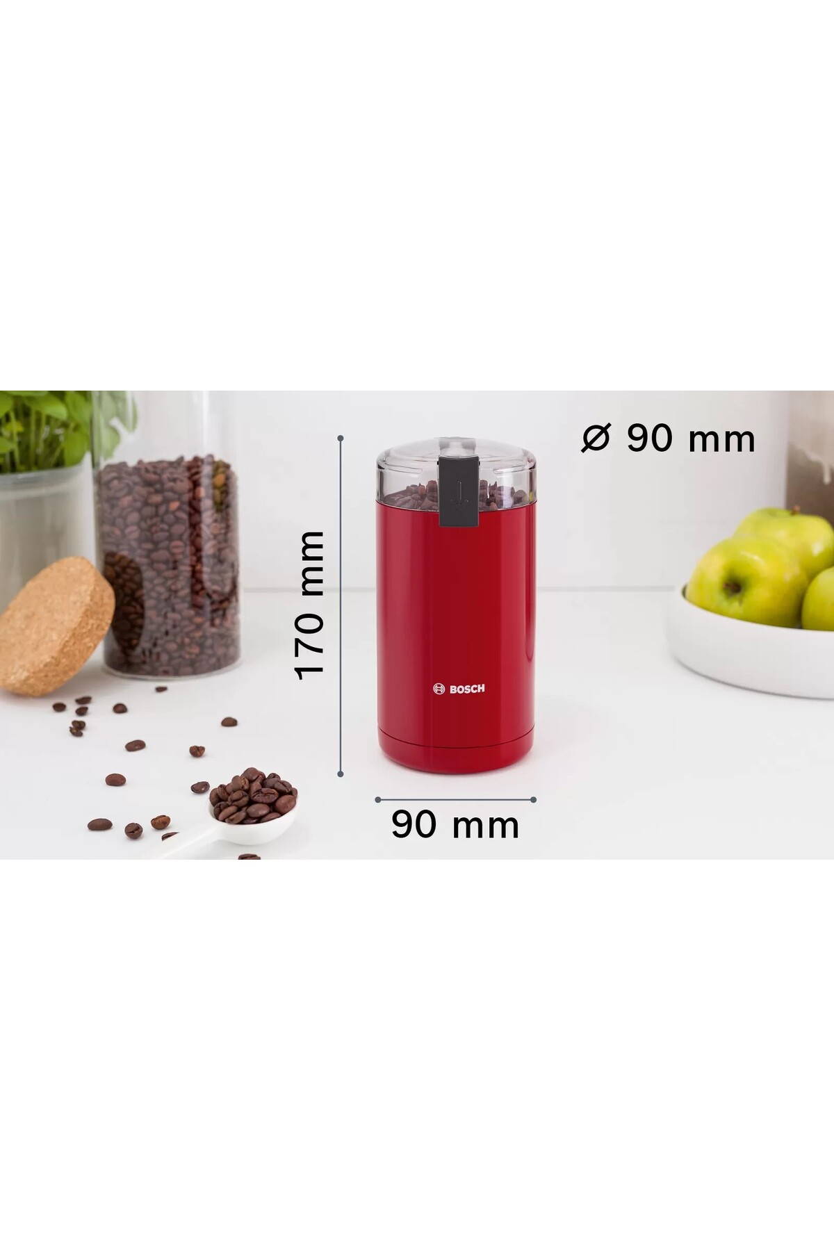 Bosch TSM6A014R Kahve Değirmeni Kırmızı Fiyatı, Yorumları - Trendyol