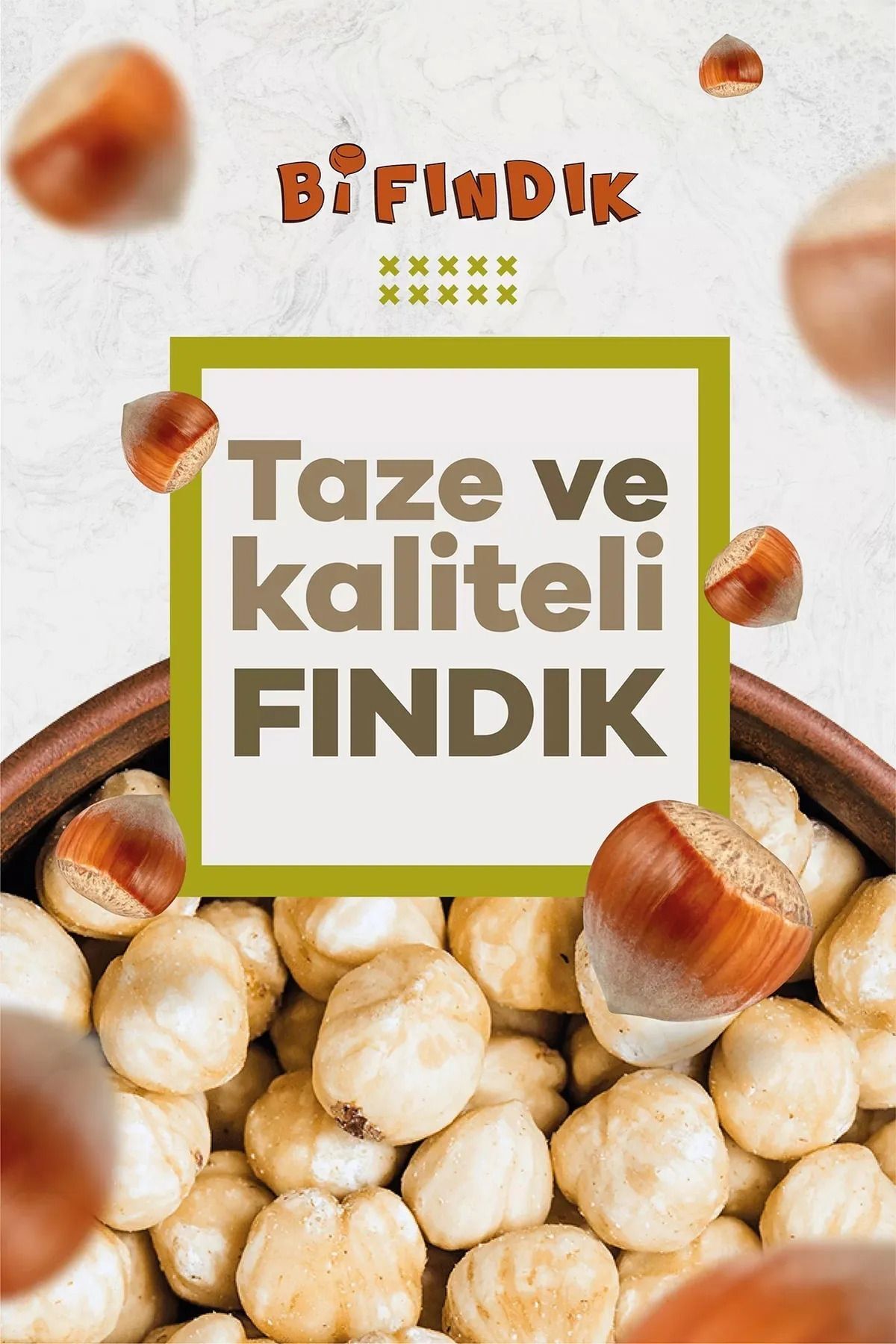 Bi Fındık KAVRUK İRİ TANELİ TUZLU FINDIK KABUĞUNDA KAVRULMUŞ İRİ BOY ...