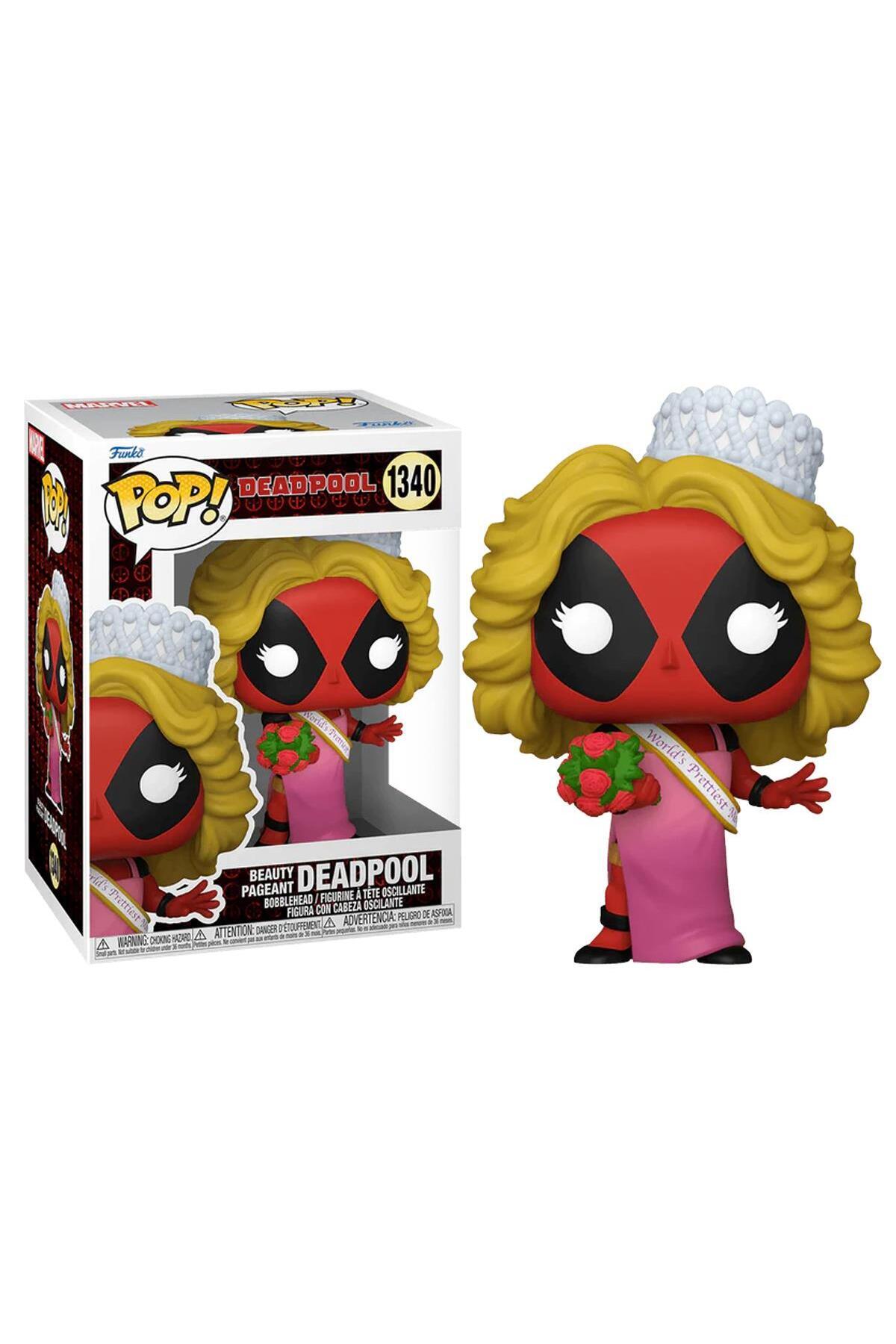 Funko Pop Marvel: Deadpool - Beauty Pageant Deadpool No:1340 Bobble ...