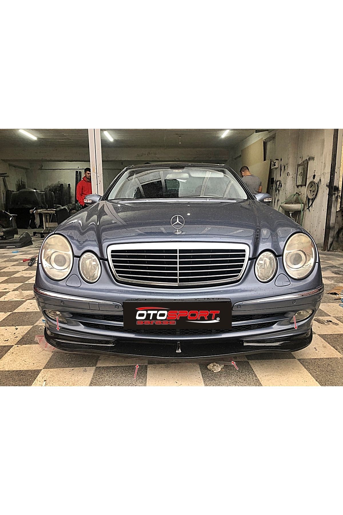 Genel Markalar Mercedes W211 Ön Tampon Lip Fiberglass Boyasız Fiyatı ...