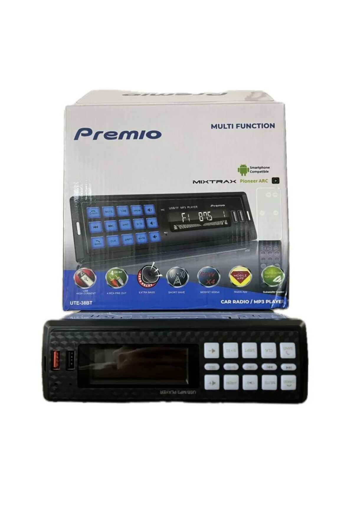 SUNSAY Premio Çift Usb Girişli Bluetooth Oto Teyp Araba Teybi Radyo Sd ...