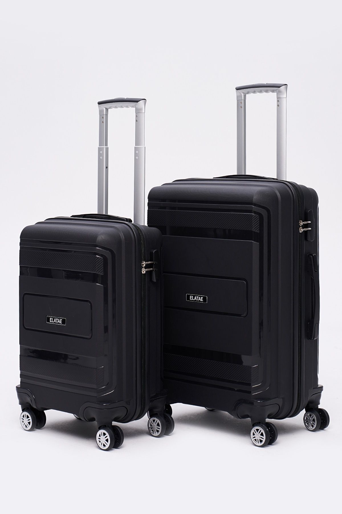 ELATAE Premium Polipropilen Kırılmaz 2'li Valiz Seti Orta Boy - Kabin ...