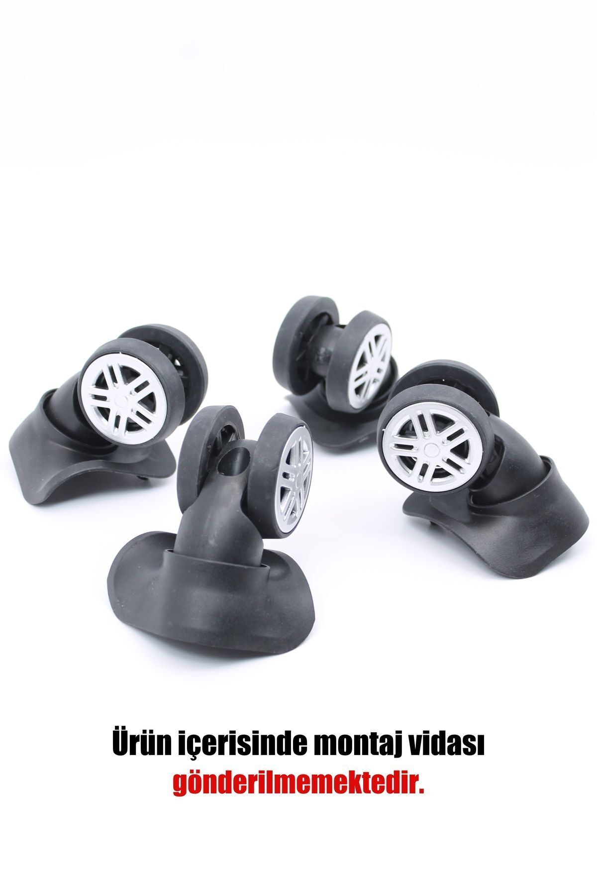 ERDAL DERİ Abs Plastik Kasalı Valiz Için Çift Tekerli Valiz Tekerleği ...